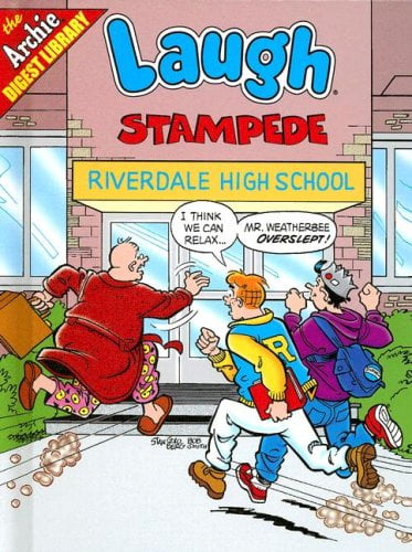 Pre-Owned Laugh with Stampede Archie Digest Library Library Binding ...
