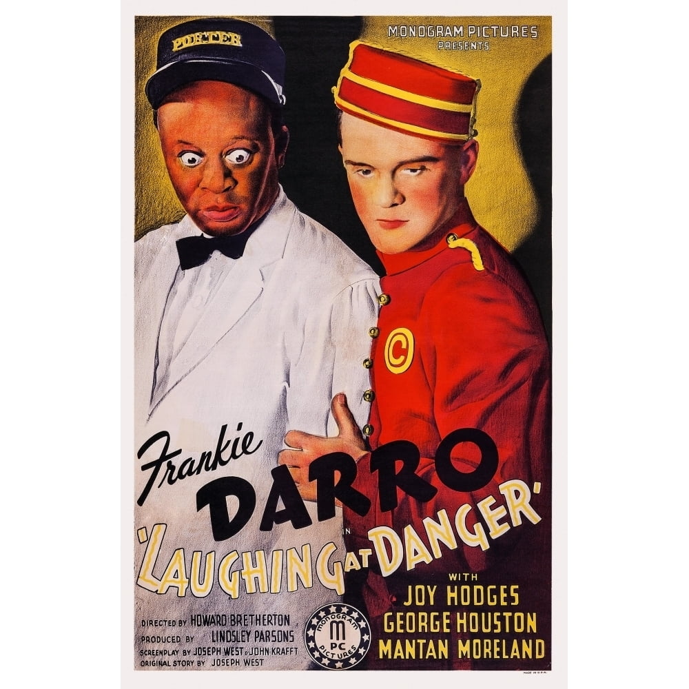 Laughing At Danger Us Poster Art From Left: Mantan Moreland Frankie ...