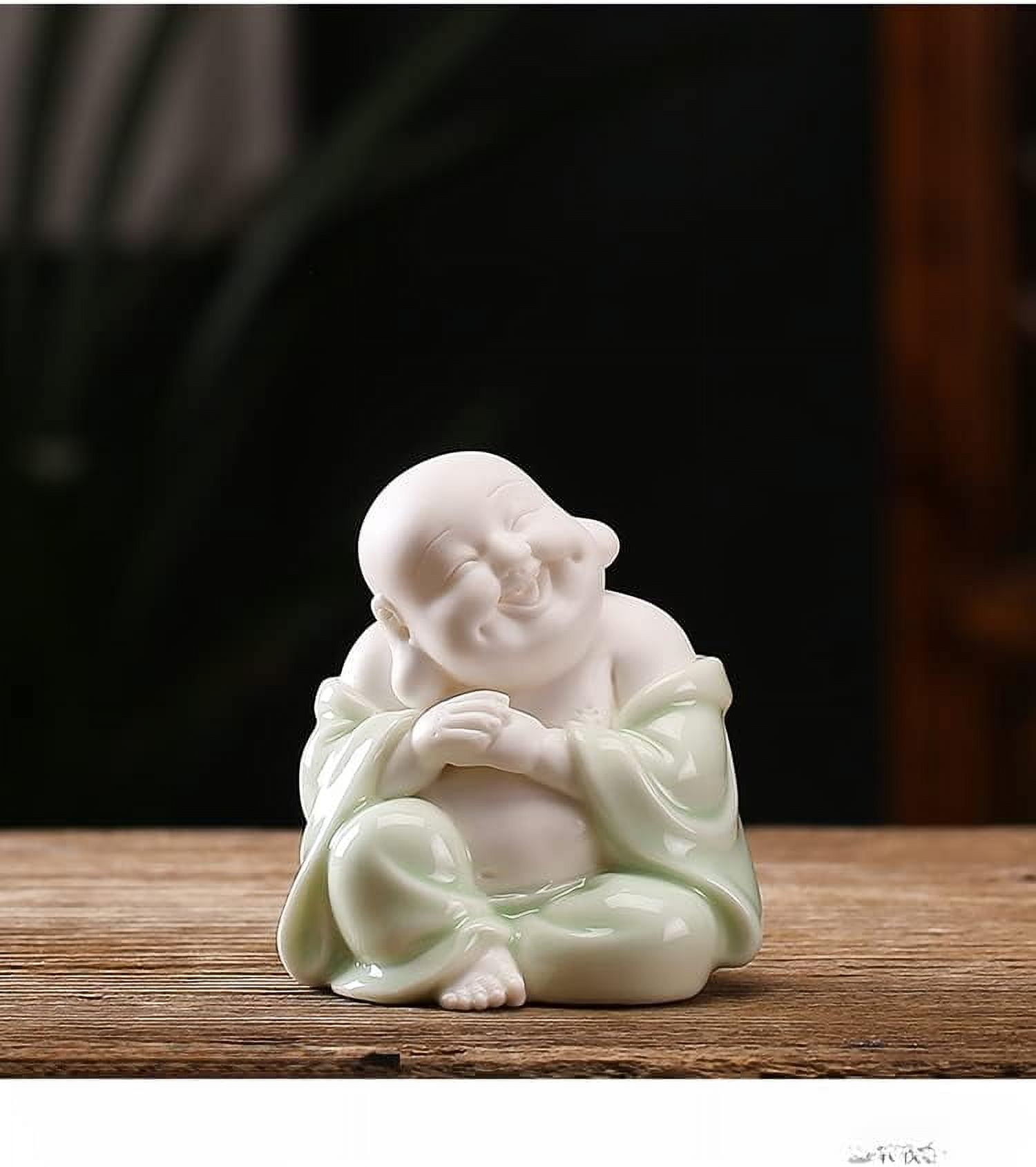 Laughing Buddha Sculpture Home Decor Smiling Buddha Statue Buddha ...