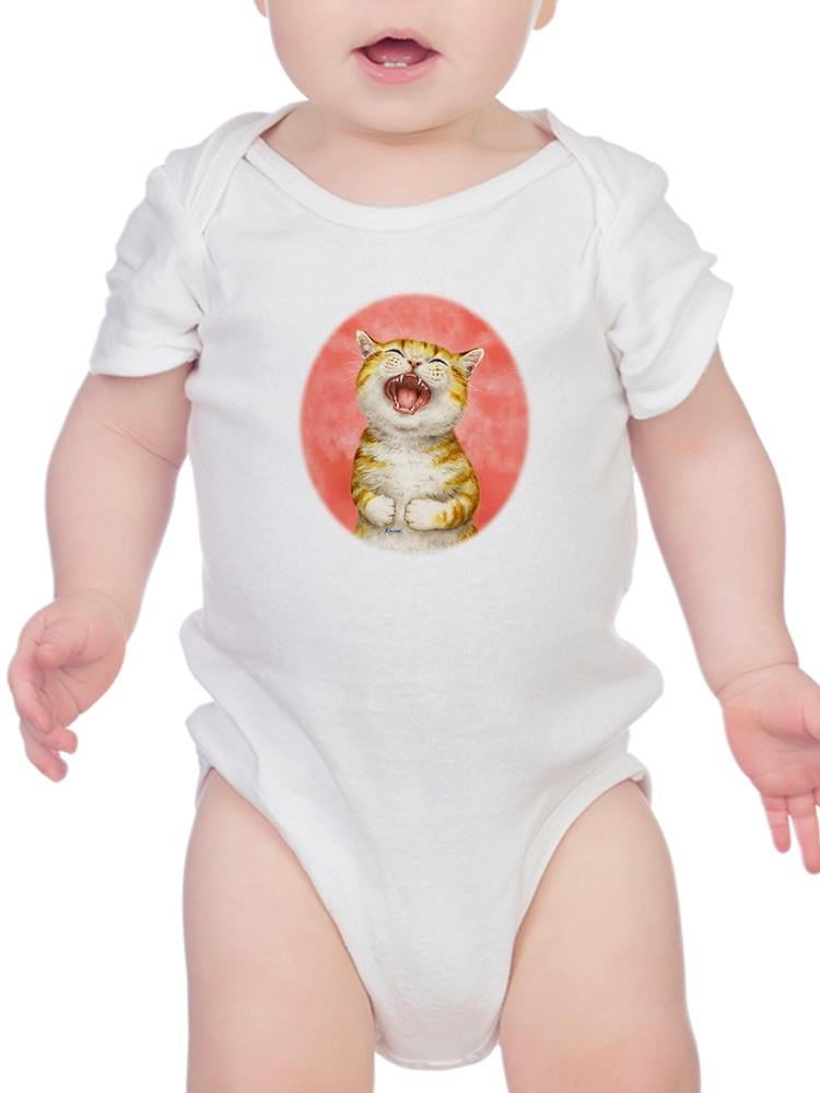 Laughing Cat Bodysuit Infant -Kayomi Harai Designs, 18 Months - Walmart.com