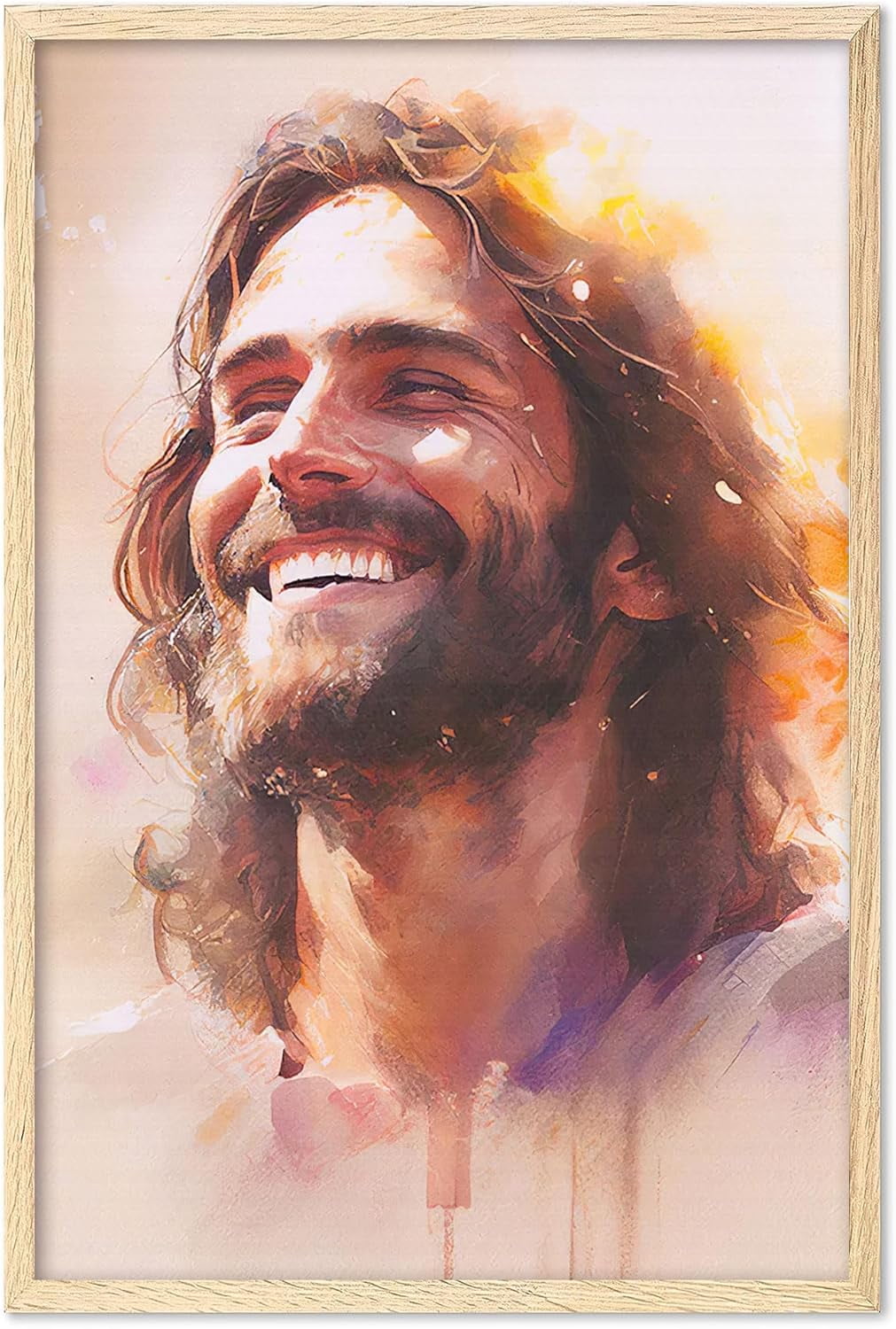 Eastern Print Laughing Christ, Christ's Smile, Jesus Picture, Jesus ...