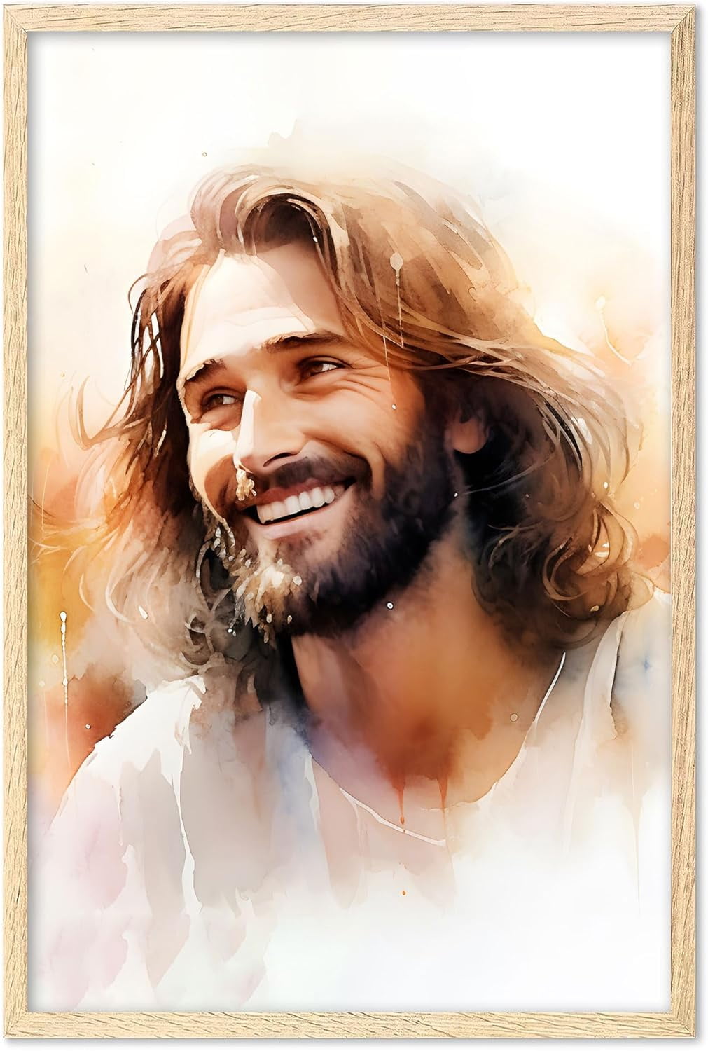 Laughing Christ, Christ's Smile, Jesus Picture, Jesus Poster, Painting ...