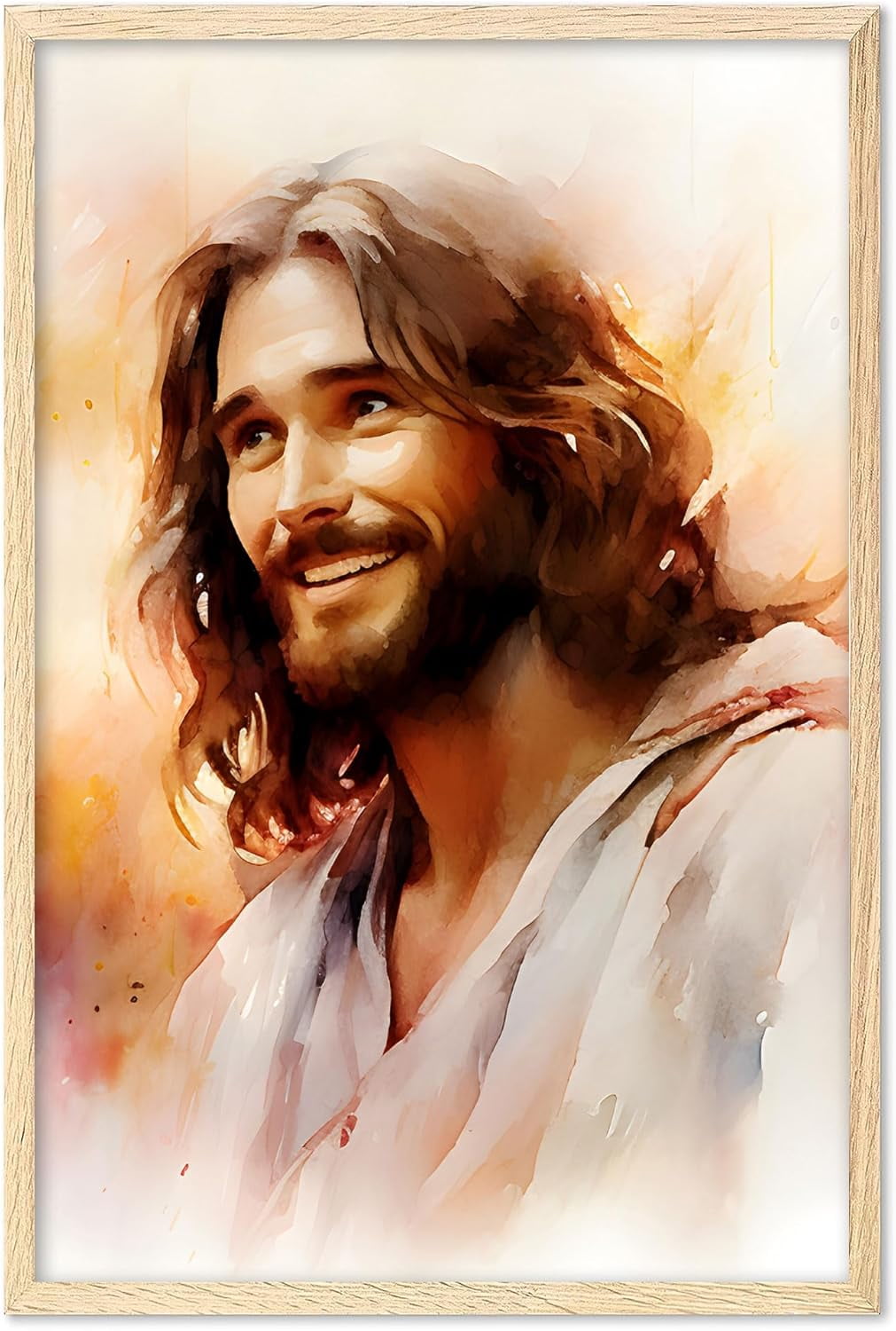 Laughing Christ, Christ's Smile, Jesus Picture, Jesus Poster, Painting ...