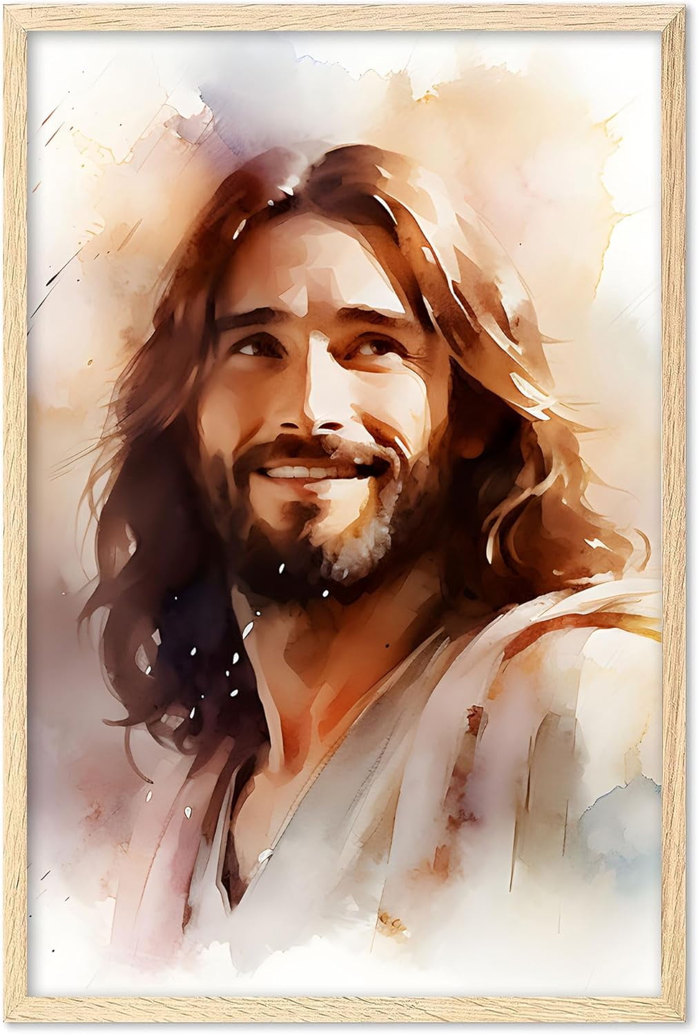 Laughing Christ, Christ's Smile, Jesus Picture, Jesus Poster, Painting ...