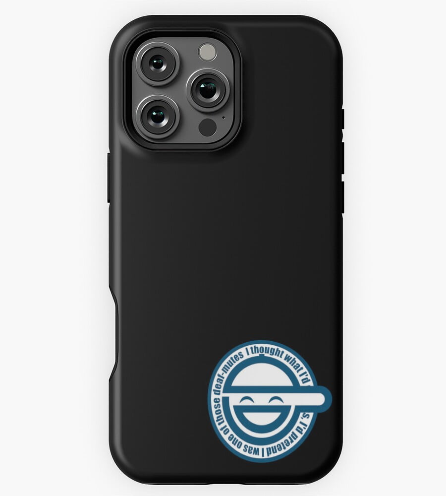 Laughing Man GITS Anime Logo GA2423 Phone Case for iPhone 11 to 17 Pro ...