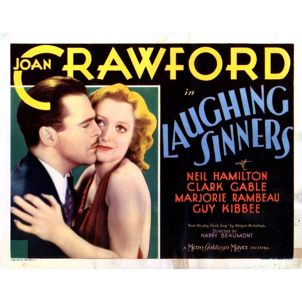 Laughing Sinners Movie Poster Masterprint (14 x 11) - Walmart.com