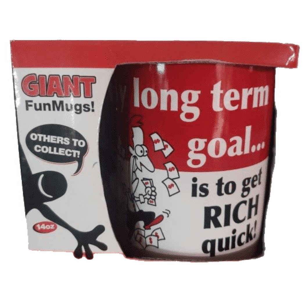 Laughter Revolution RICH Funny Novelty Office Work Coffee Mug (14oz ...