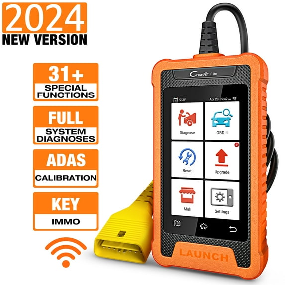 Launch Creader Elite, Engine ABS Computer Reader for GM, OBD2 Car ...