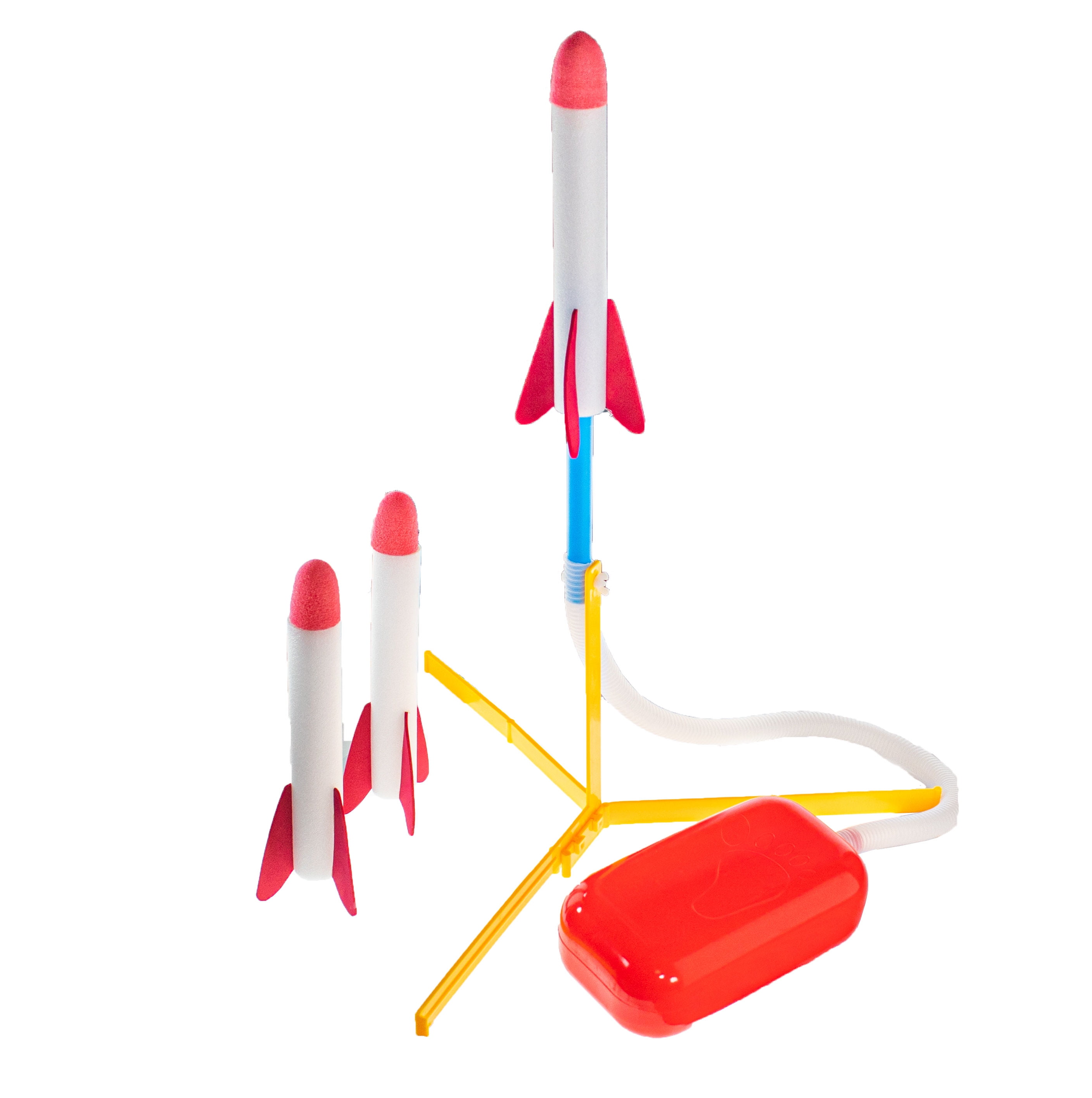 Launch Rocket Foot Toy - 3 Replacement Rockets - Play Rocket Soars Up ...