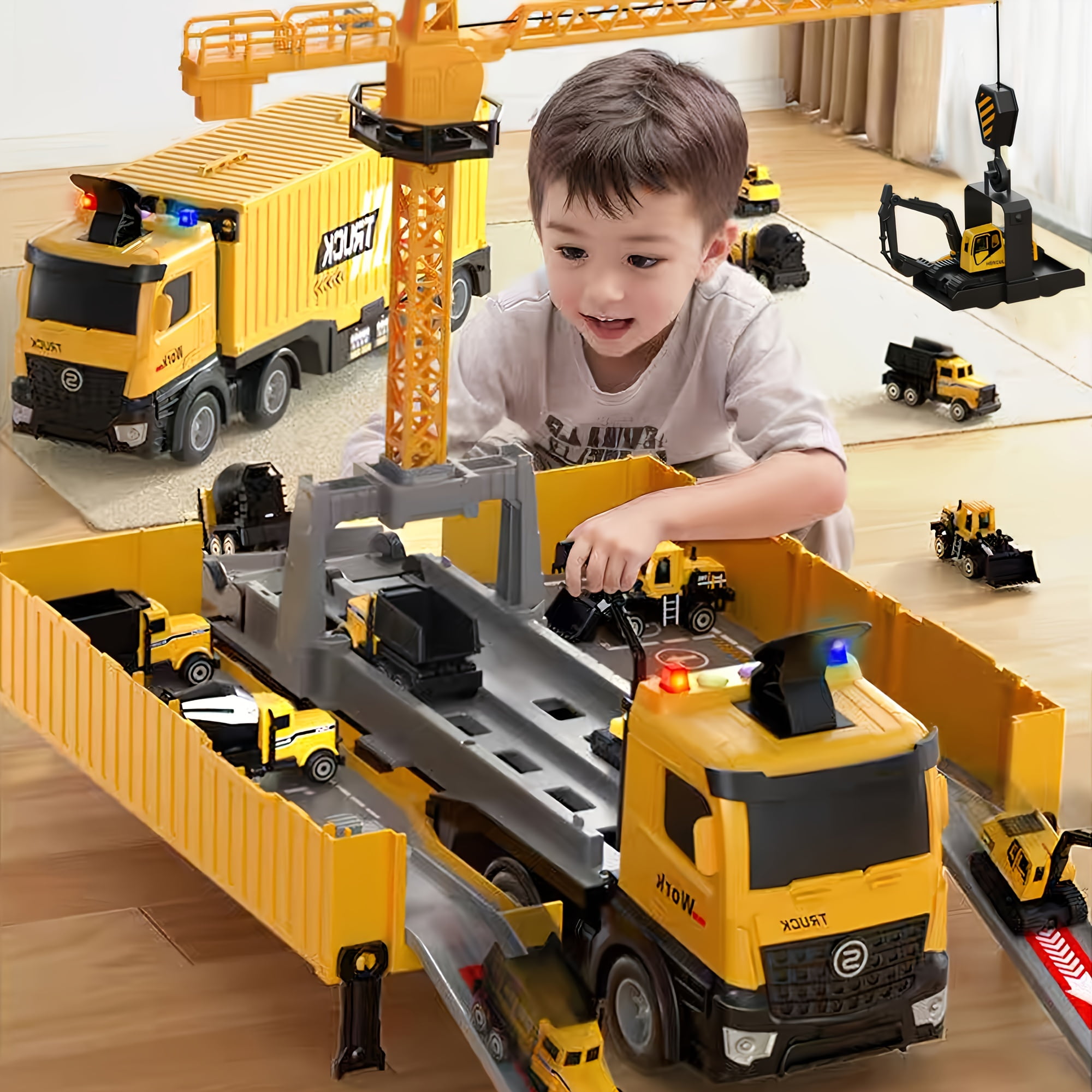 Launch Track Transformer Track Container Transporter - Friction Push ...