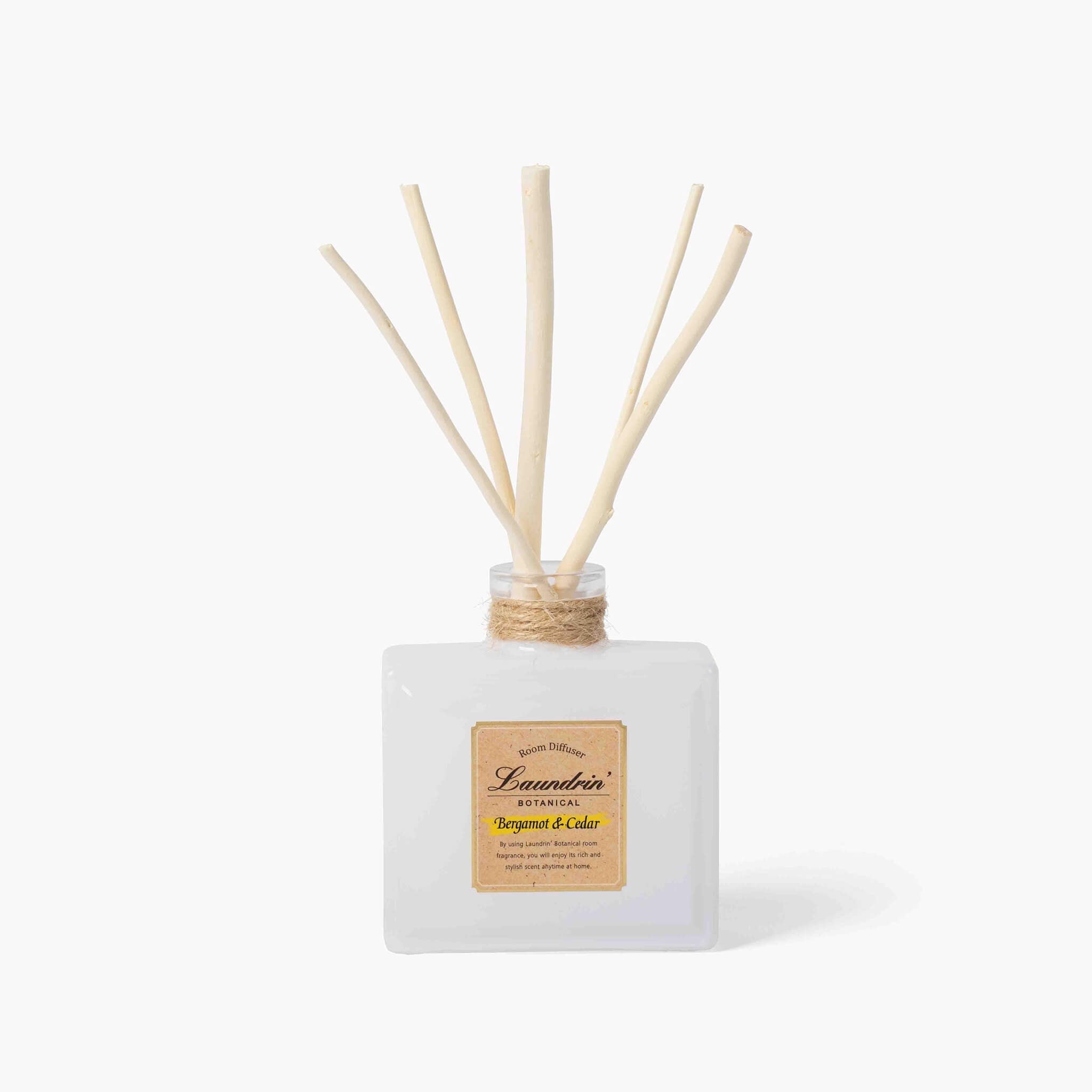 Laundrin Botanical Bergamot & Cedar Room Diffuser Home Freshener 80ml ...