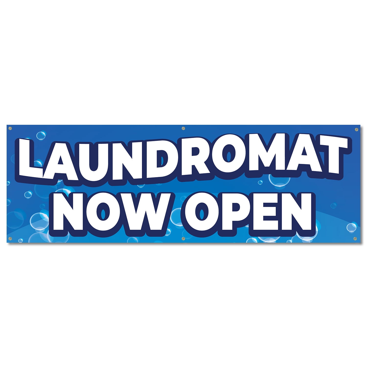 Laundromat | 24" X 72" Banner | Outdoor Vinyl Sign With Grommets | Wash ...