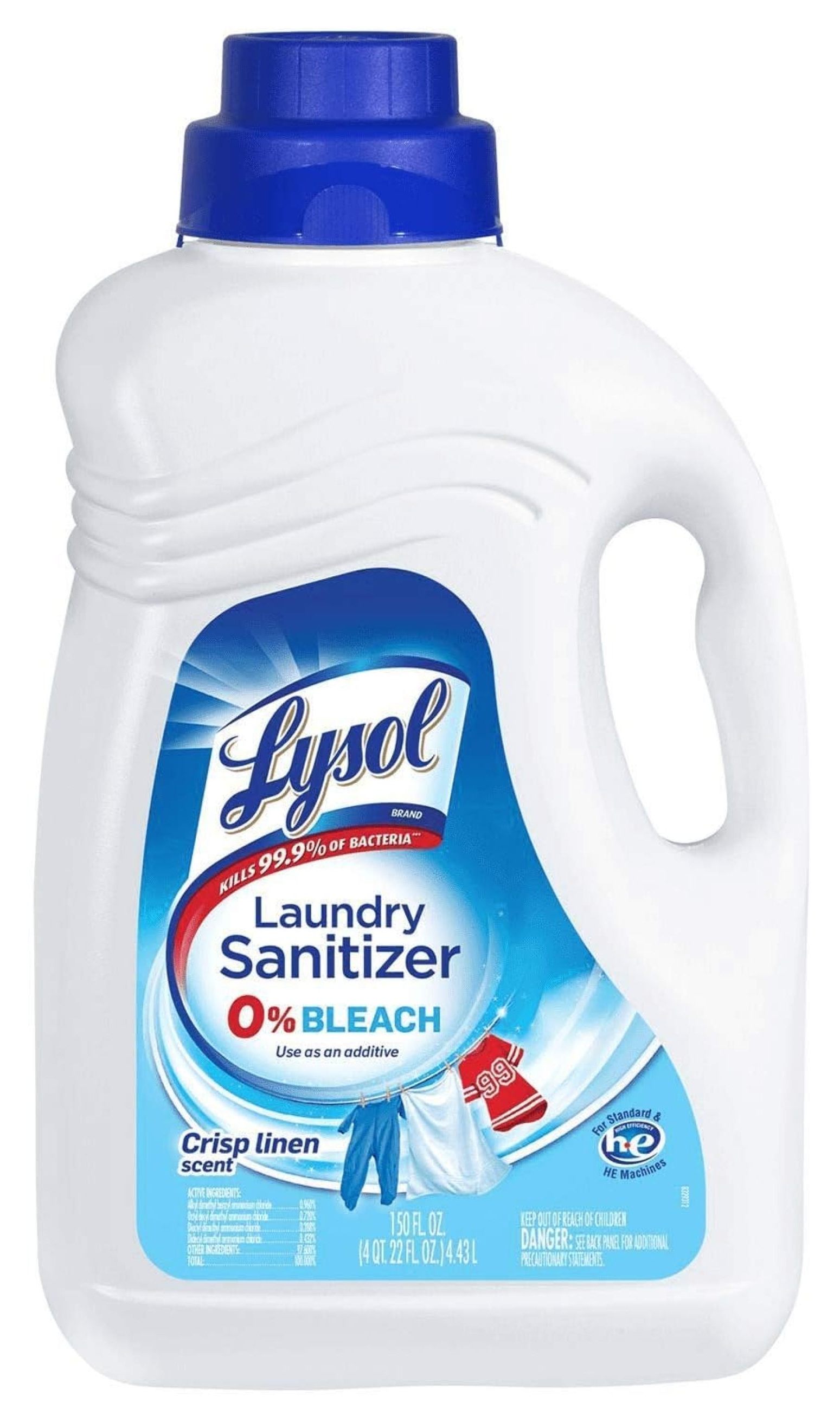 Laundry Additive, 0% Bleach Crisp Linen Scent 150 Fl. Oz oz - Walmart.com