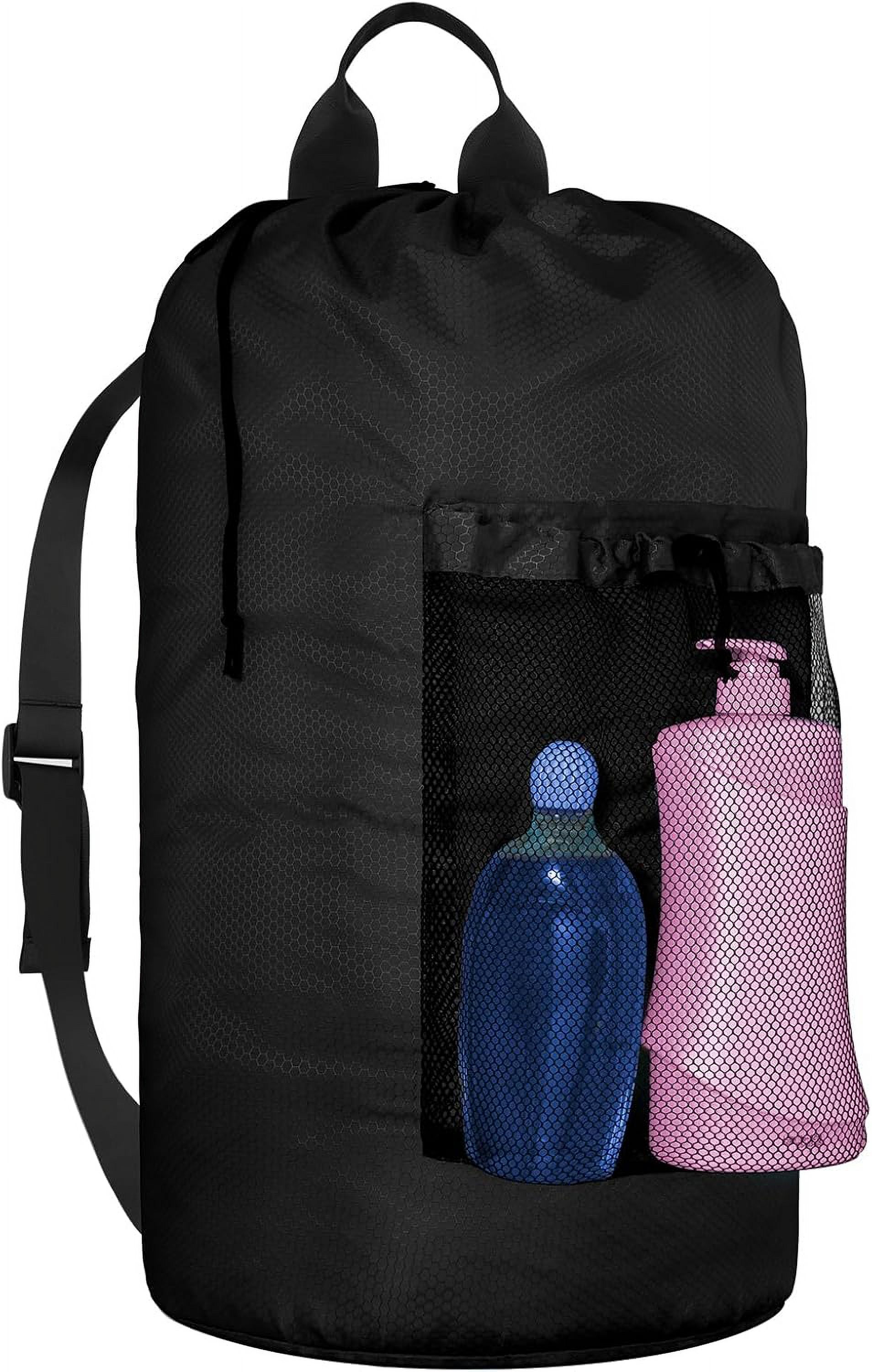 Laundry Bag Backpack Large Travel Laundry Bag with Adjustable Shoulder ...