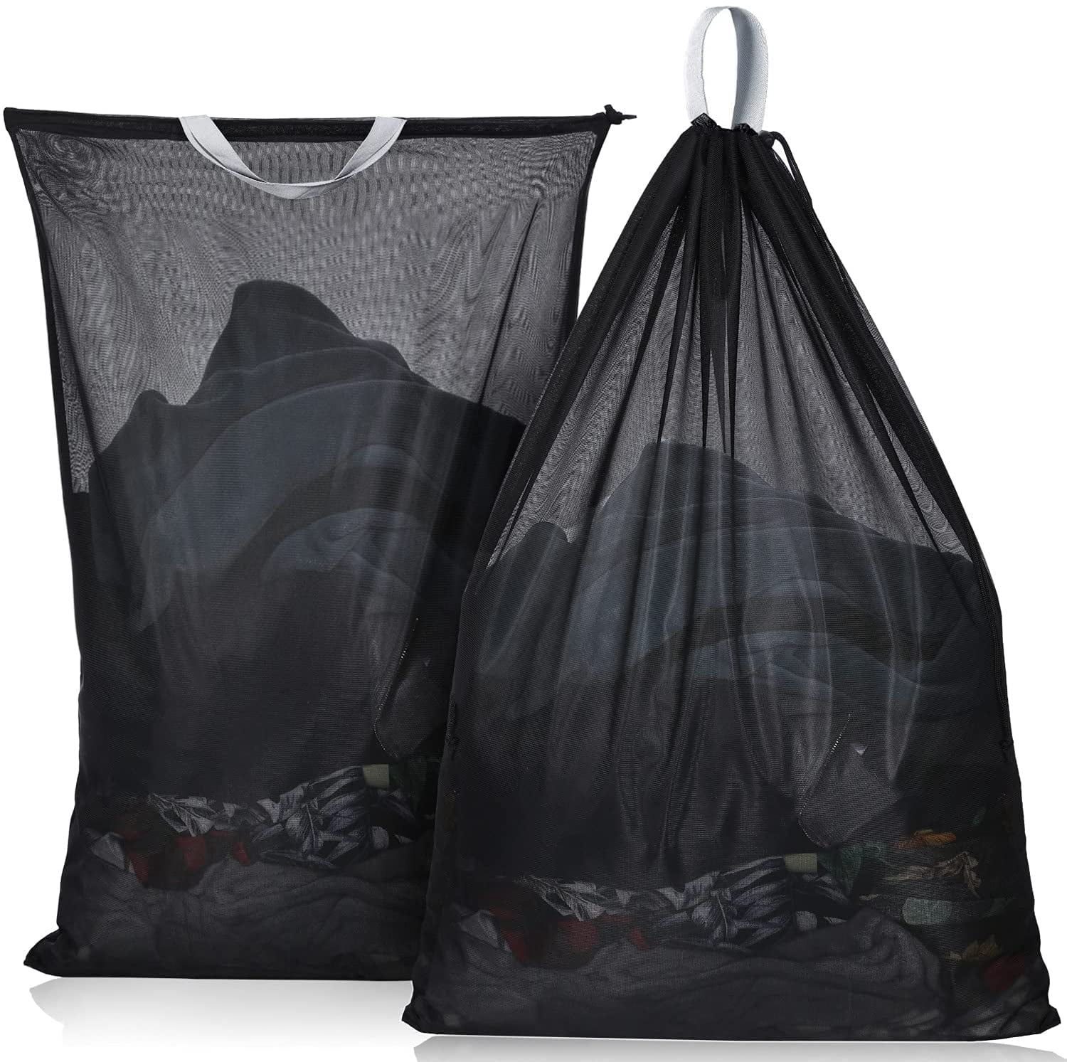 Laundry Bags, 60 x 90 cm Extra Large Laundry Net with Reinforced Handle ...