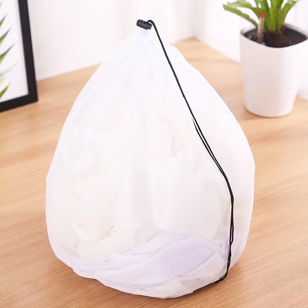 Laundry Bags/Mesh Wash Bags for Delicates/Lingerie/Garment/bra (WHITE 1 ...