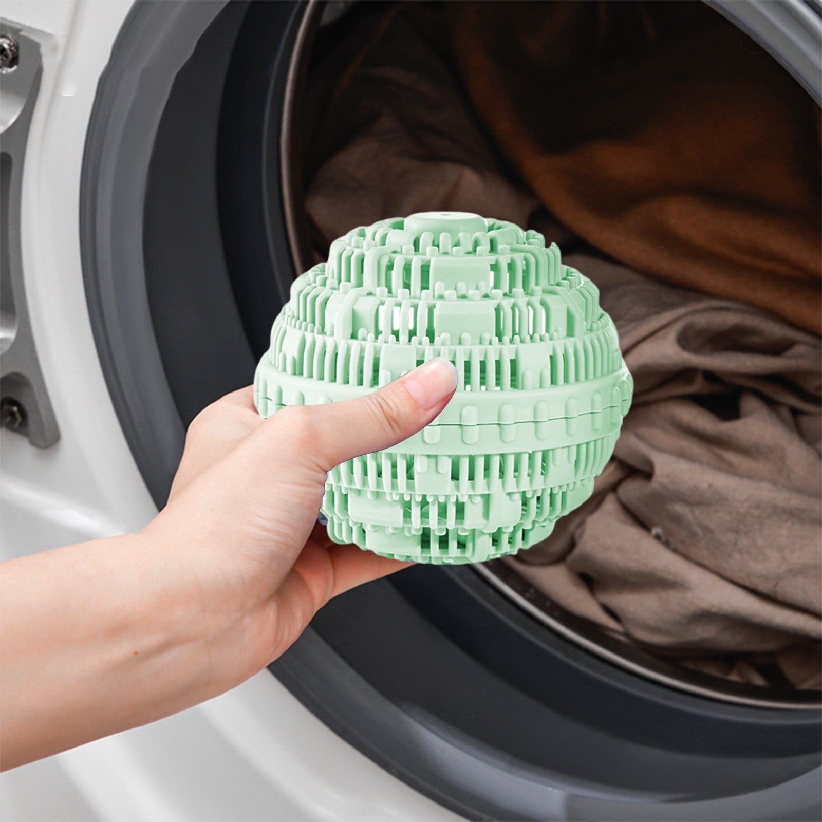 Laundry Ball - Natural Non-Chemical Detergent Laundry Balls for Washing ...