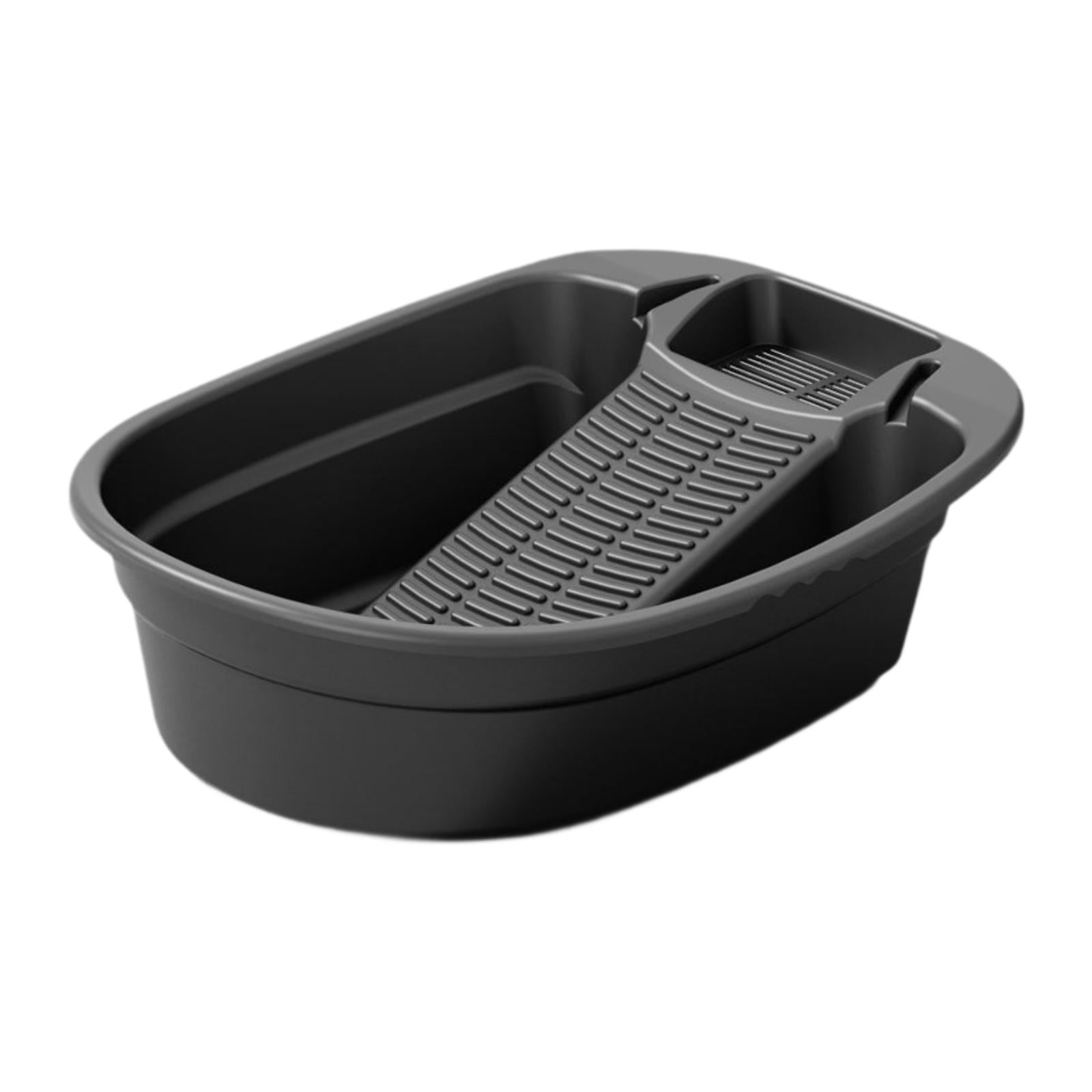 Laundry Basin Wash Tub Cleaning Basin Made of Durable ABS Material for ...