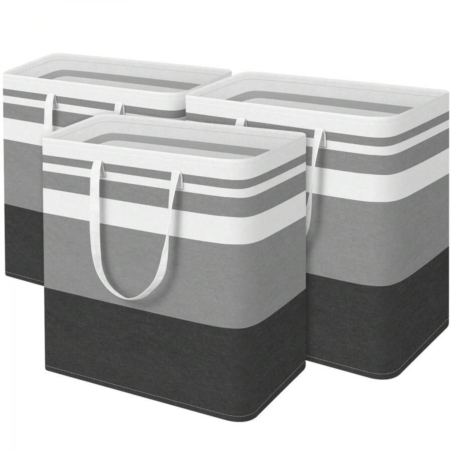 Laundry Basket,100L Each Waterproof, Freestanding Laundry Hamper ...