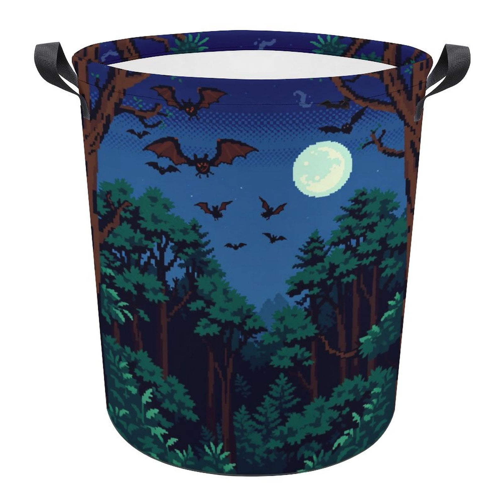 Laundry Basket Bat Folding Dirty Clothes Toys Storage Bucket Household ...