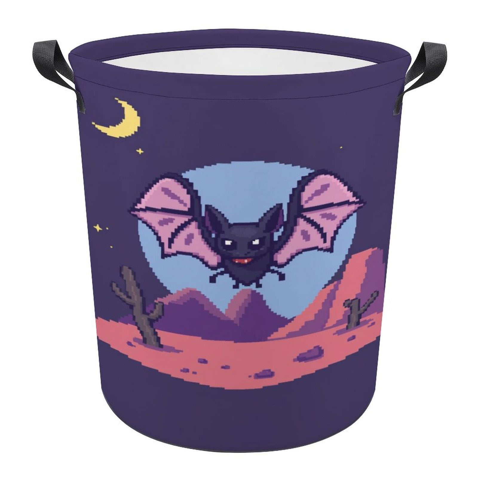 Laundry Basket Bat Folding Dirty Clothes Toys Storage Bucket Household ...