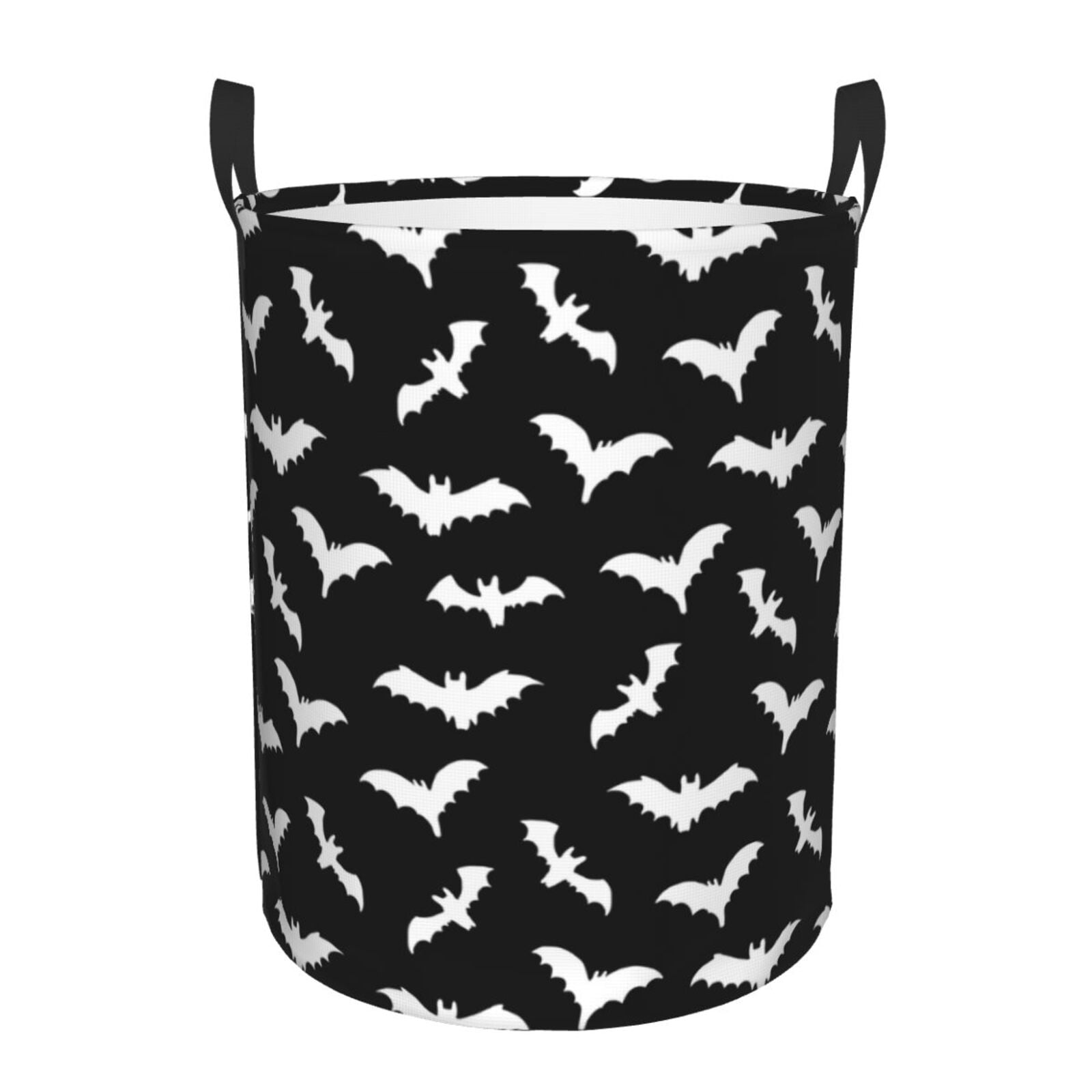 Laundry Basket, Bat halloween doodle black cool Waterproof Laundry ...