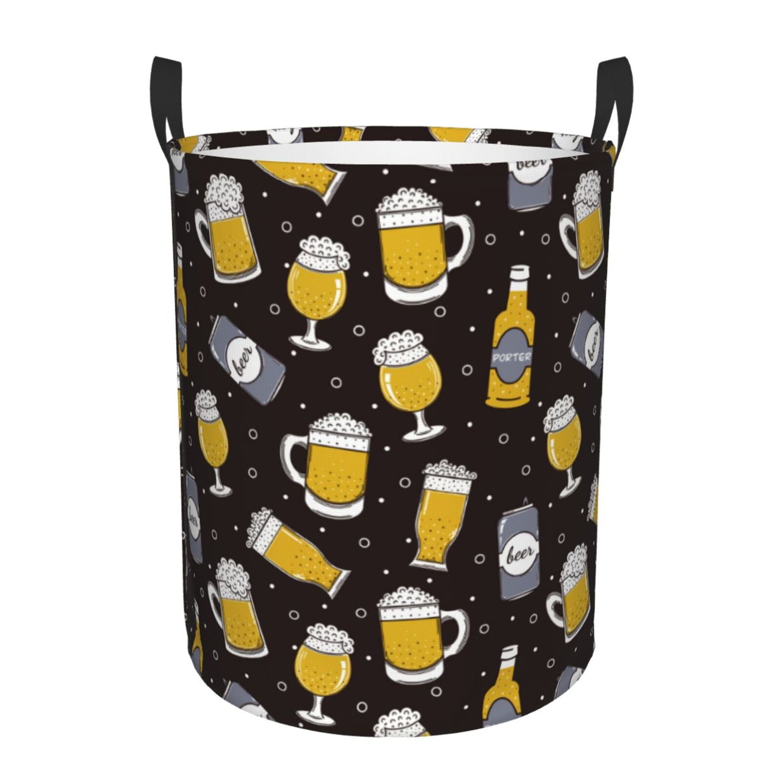 Laundry Basket, Beer In A Bottle Laundry Hamper Waterproof Laundry Bag ...