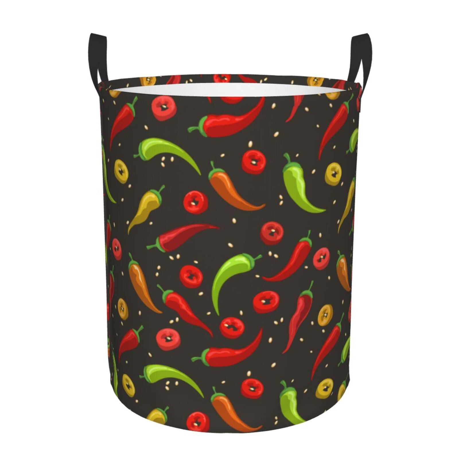 Laundry Basket, Bell Pepper Colors Waterproof Laundry Hamper With ...