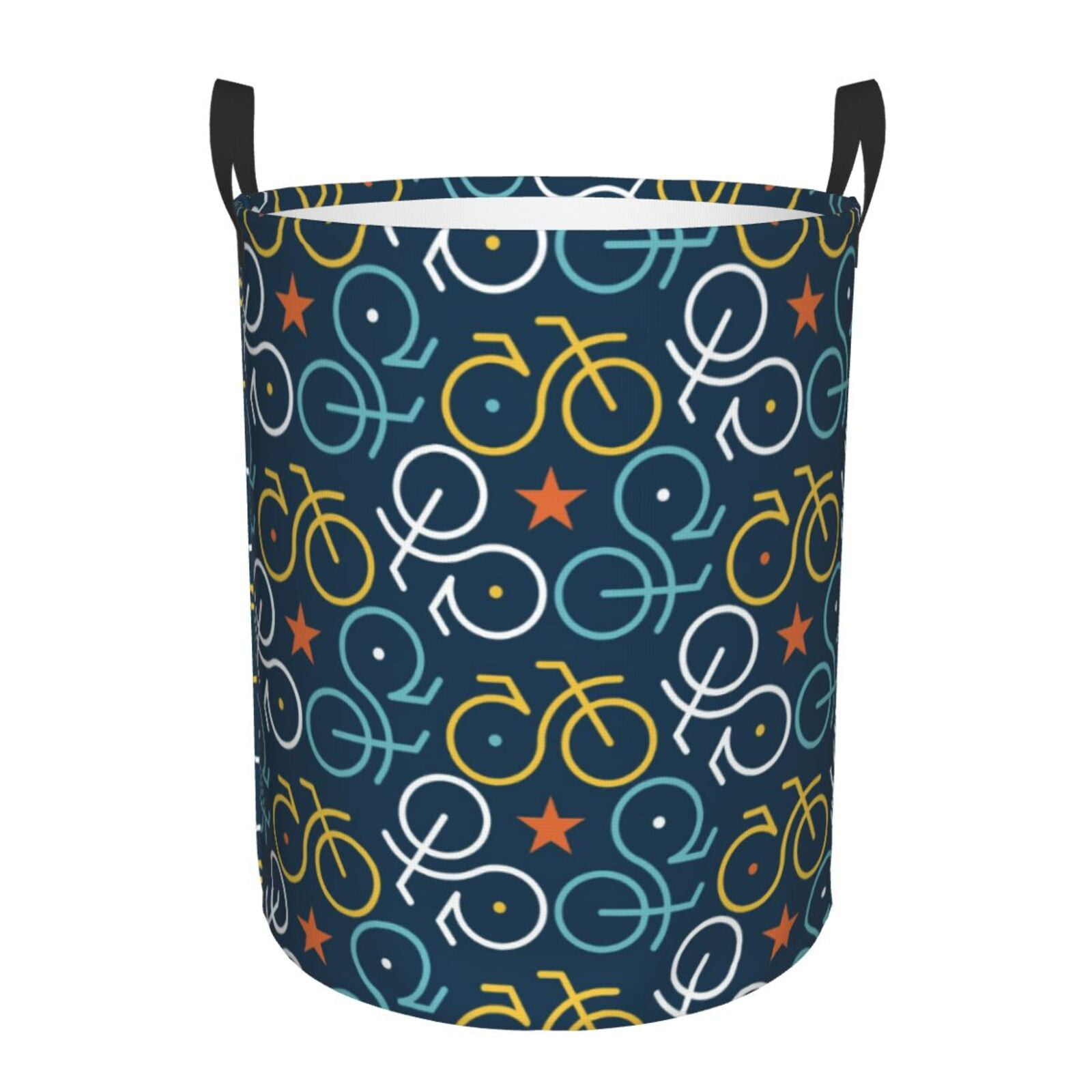 Laundry Basket, Bicycle Colorful Laundry Hamper Waterproof Laundry Bag ...