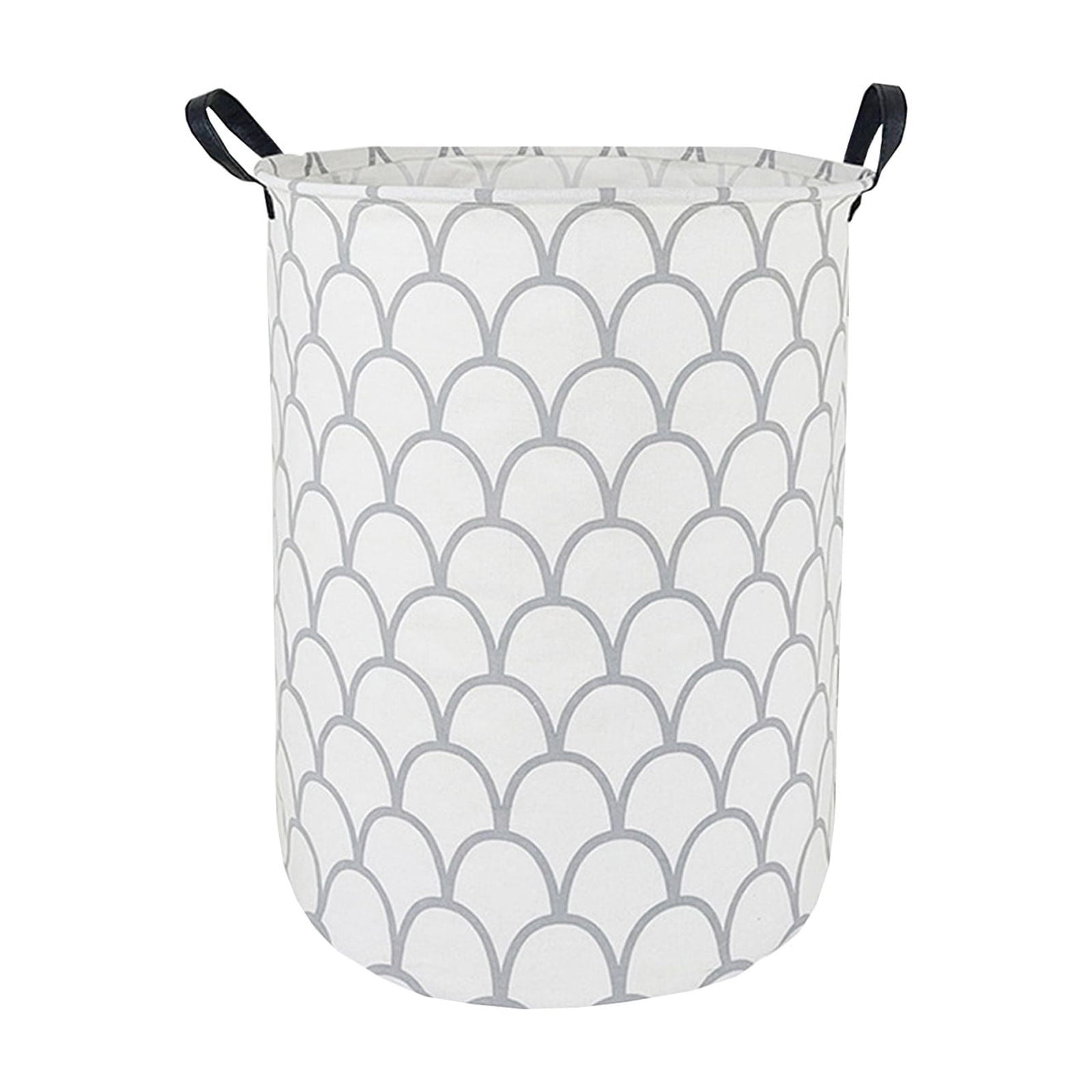 Laundry Basket Cabric Cotton and Linen Bucket Water Proof Home Basket ...