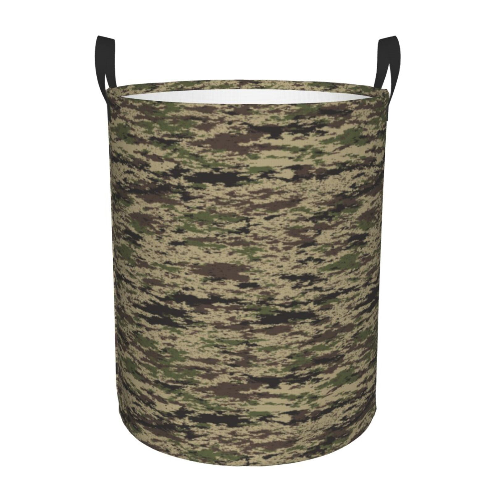 Laundry Basket, Camo Green Waterproof Laundry Hamper With Padded ...
