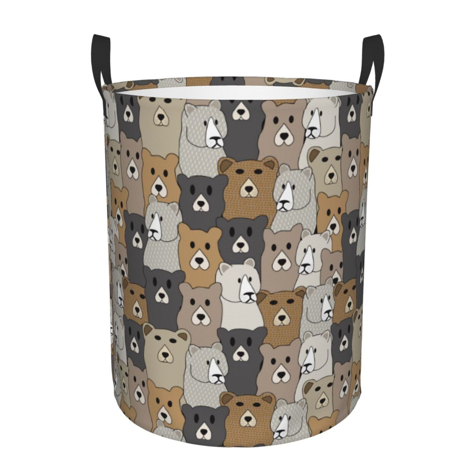 Laundry Basket, Cartoon Bear Waterproof Laundry Hamper With Handles ...