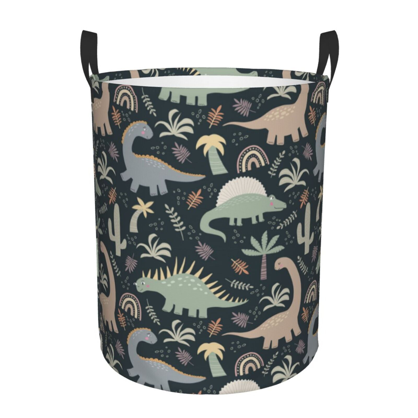 Laundry Basket, Cartoon Cute Dinosaur Print Waterproof Laundry Hamper ...