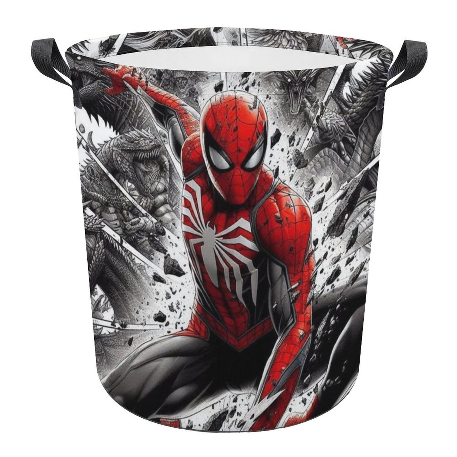 Laundry Basket Cartoon Spider Man Laundry Hamper Laundry Basket Storage ...