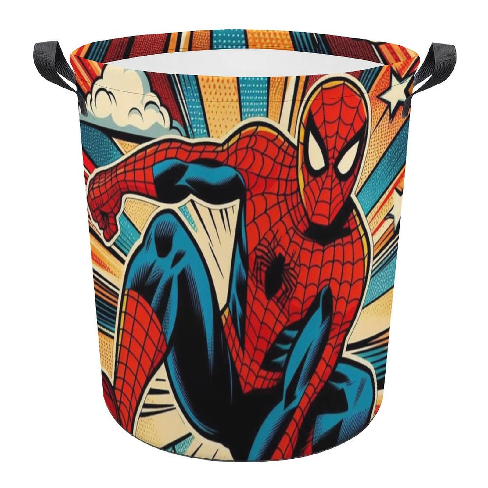 Laundry Basket Cartoon Spider Man Laundry Hamper Laundry Basket Storage ...