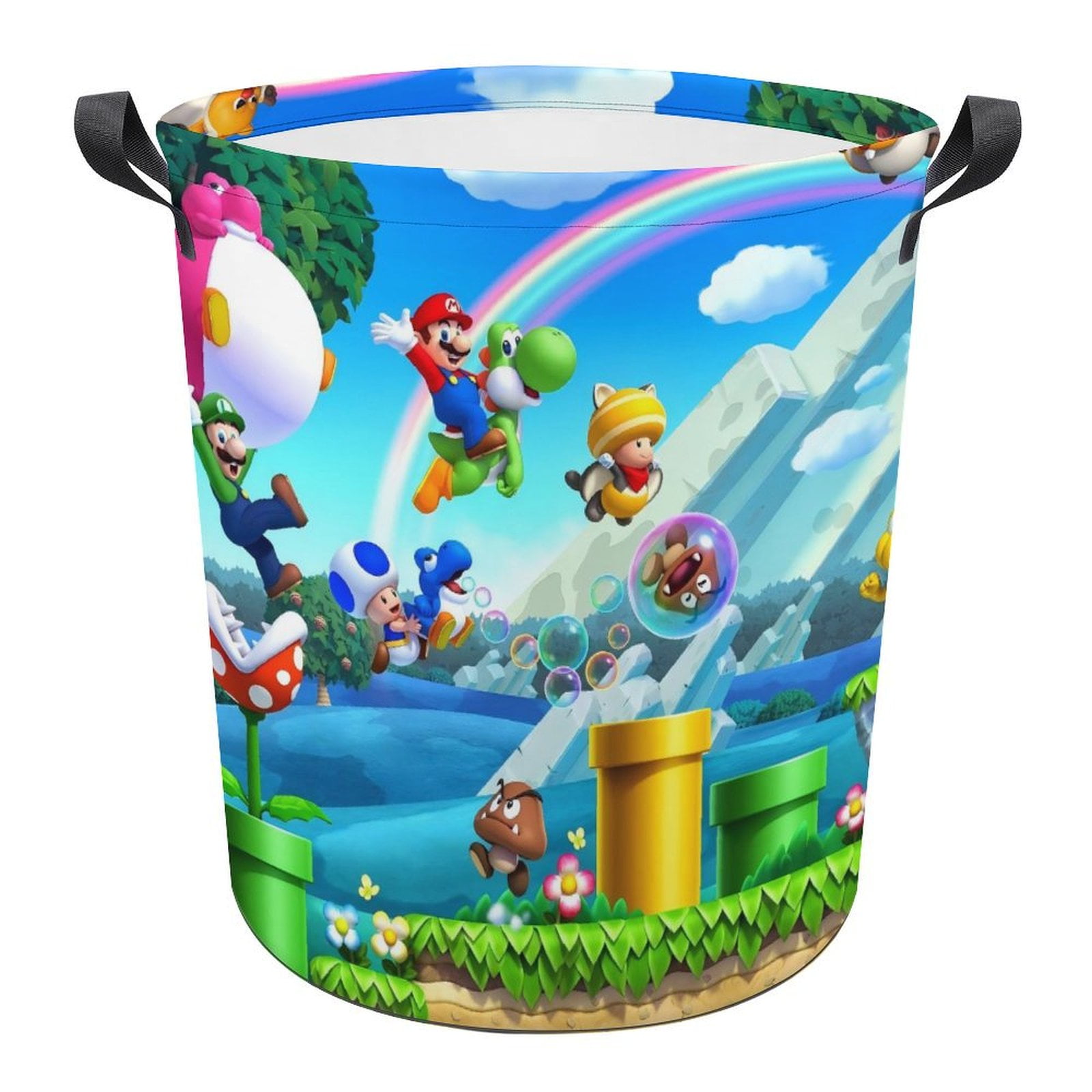 Laundry Basket Cartoon Super Mario Laundry Hamper Laundry Basket ...