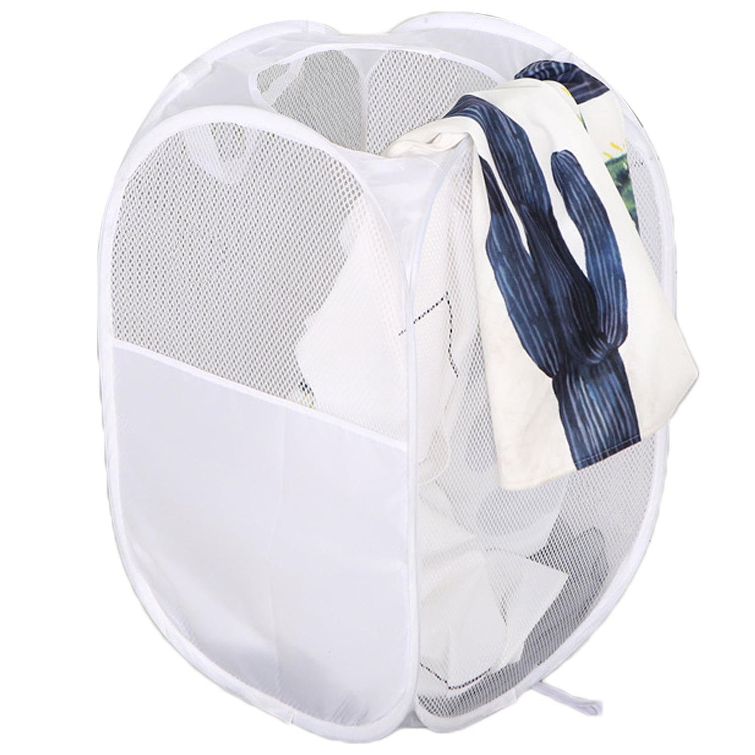 Laundry Basket, Laundry Collapsible Mesh Foldable Hamper Mesh Pop Up ...