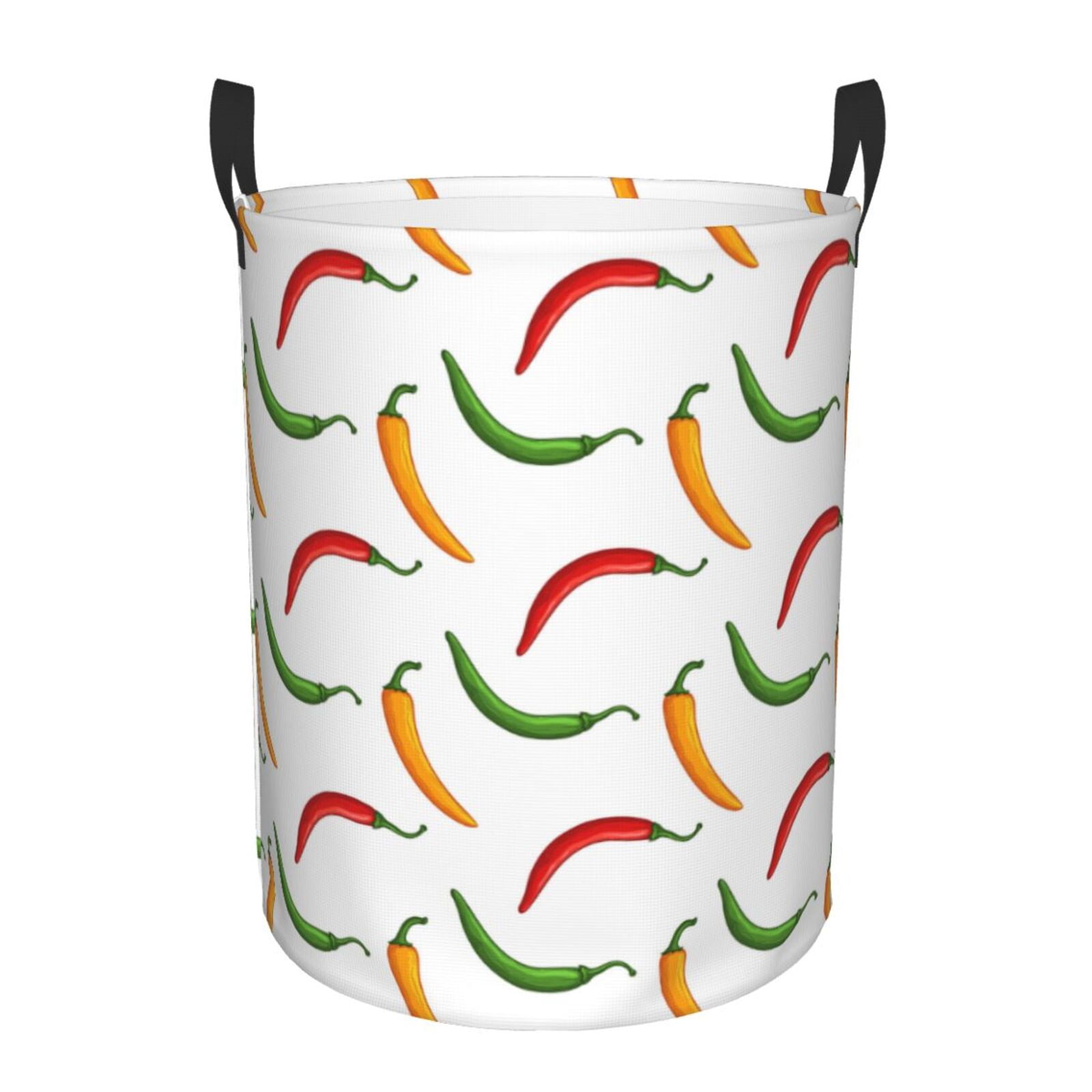 Laundry Basket, Colorful Bell Pepper Waterproof Laundry Hamper With ...