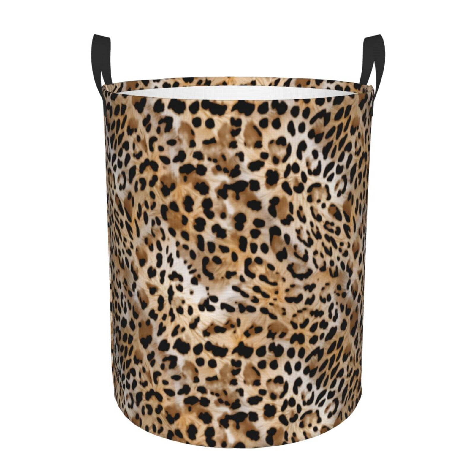Laundry Basket, Colorful leopard print cool Laundry Hamper Waterproof ...