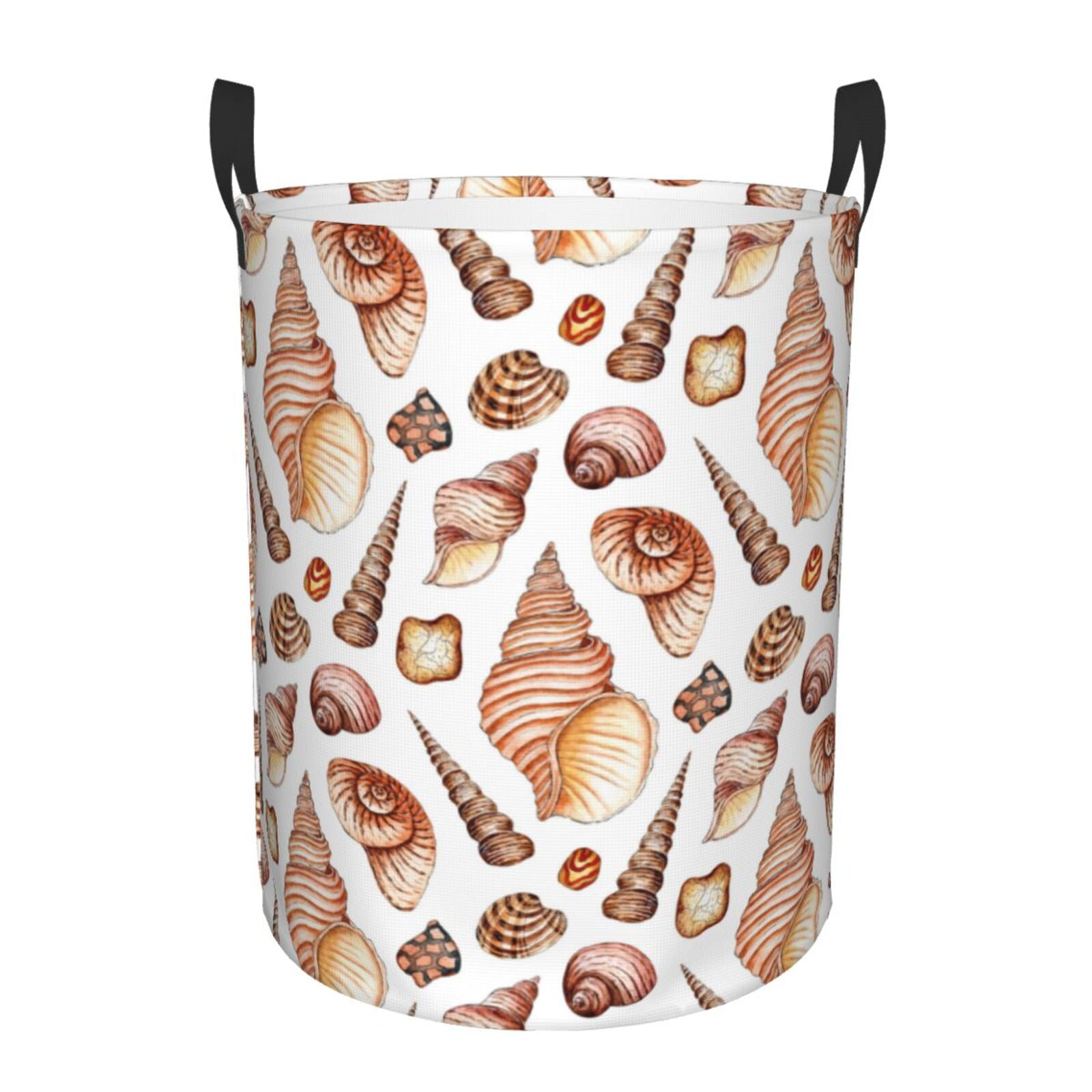 Laundry Basket, Conch Shell No.J919 Waterproof Laundry Hamper With ...