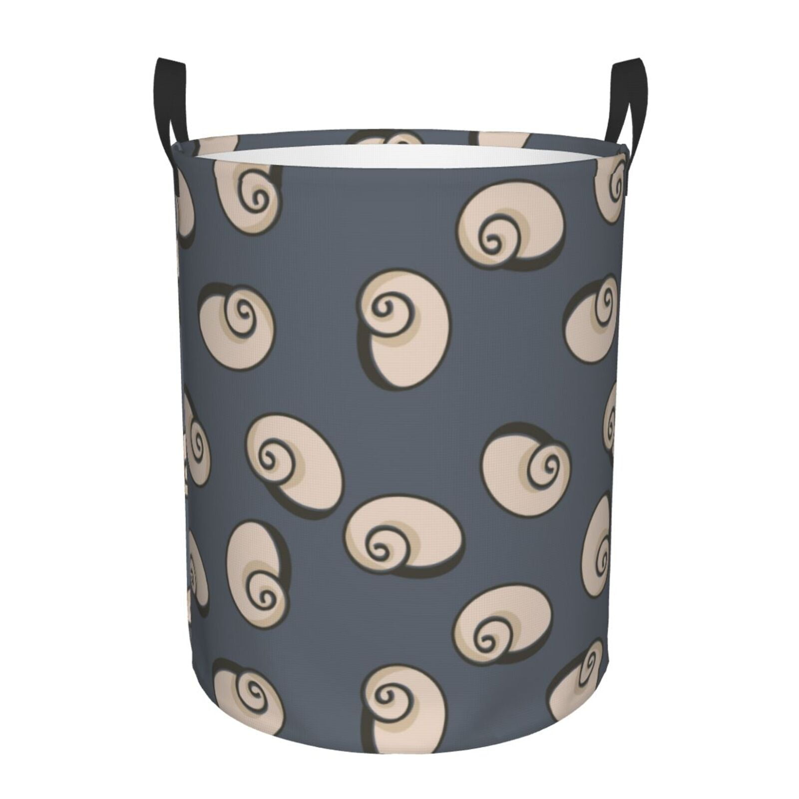 Laundry Basket, Conch Shells Print No.9035 Waterproof Laundry Hamper ...