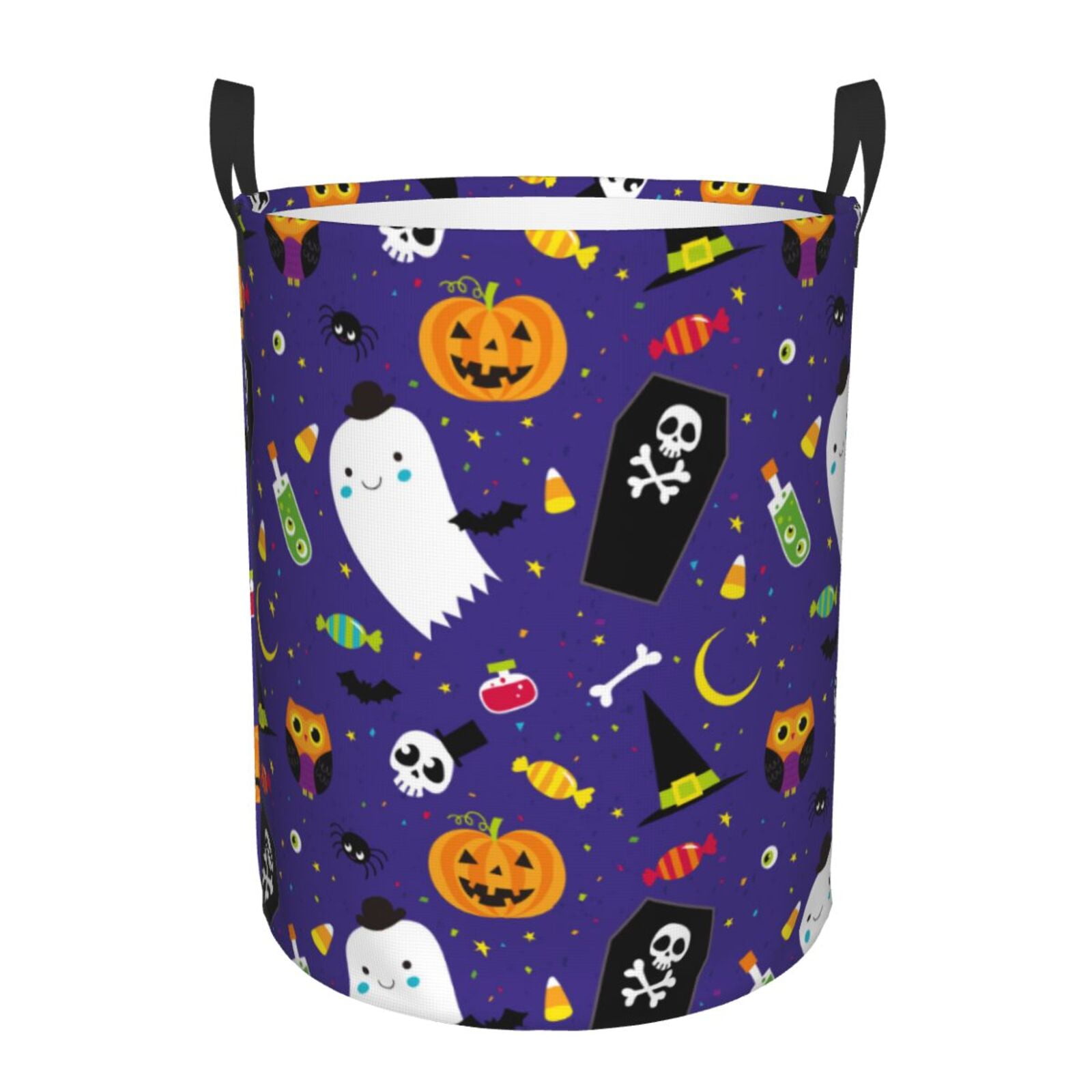 Laundry Basket, Cute And Creepy Waterproof Laundry Hamper with Padded ...