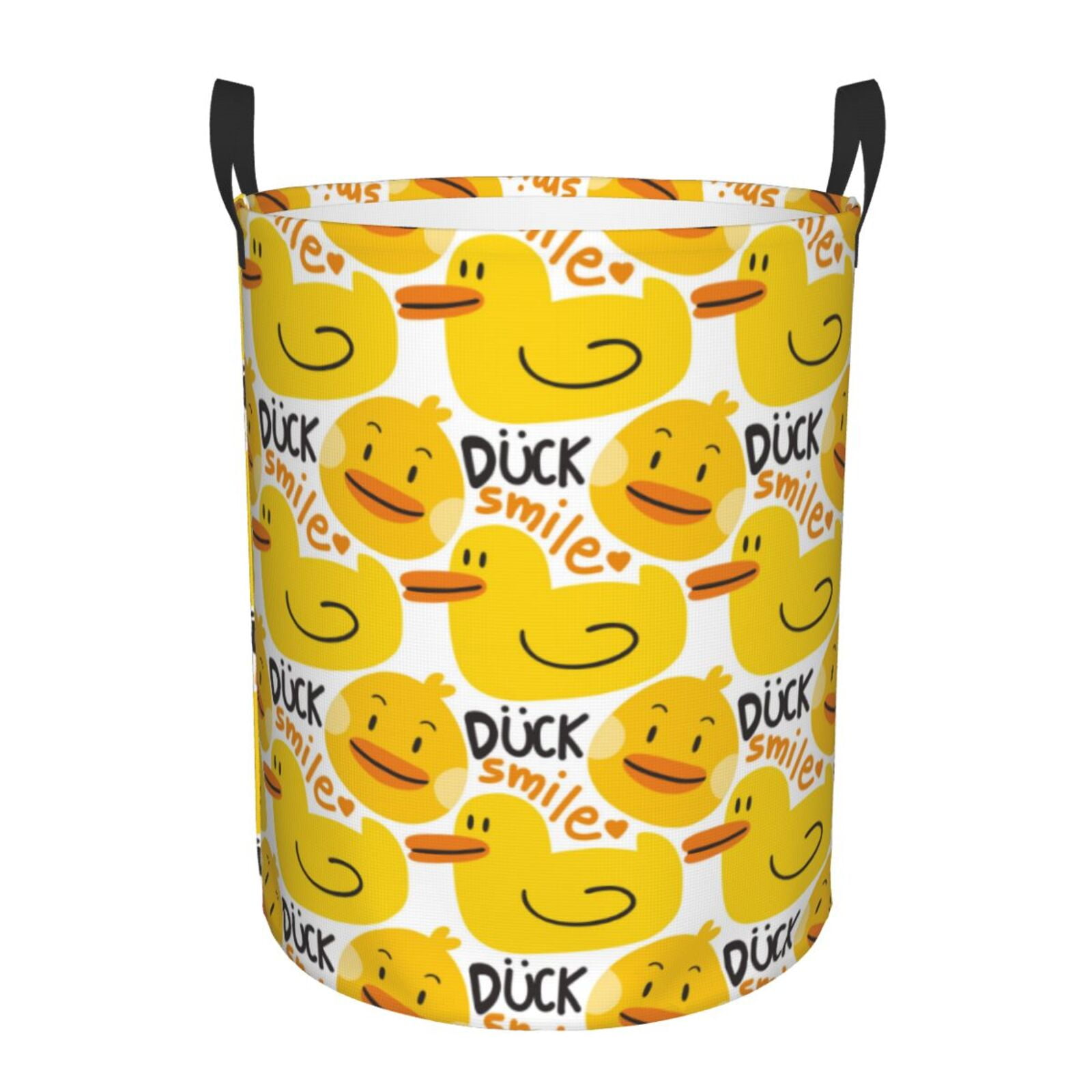 Laundry Basket, Cute Duck Waterproof Laundry Hamper With Padded Handles ...