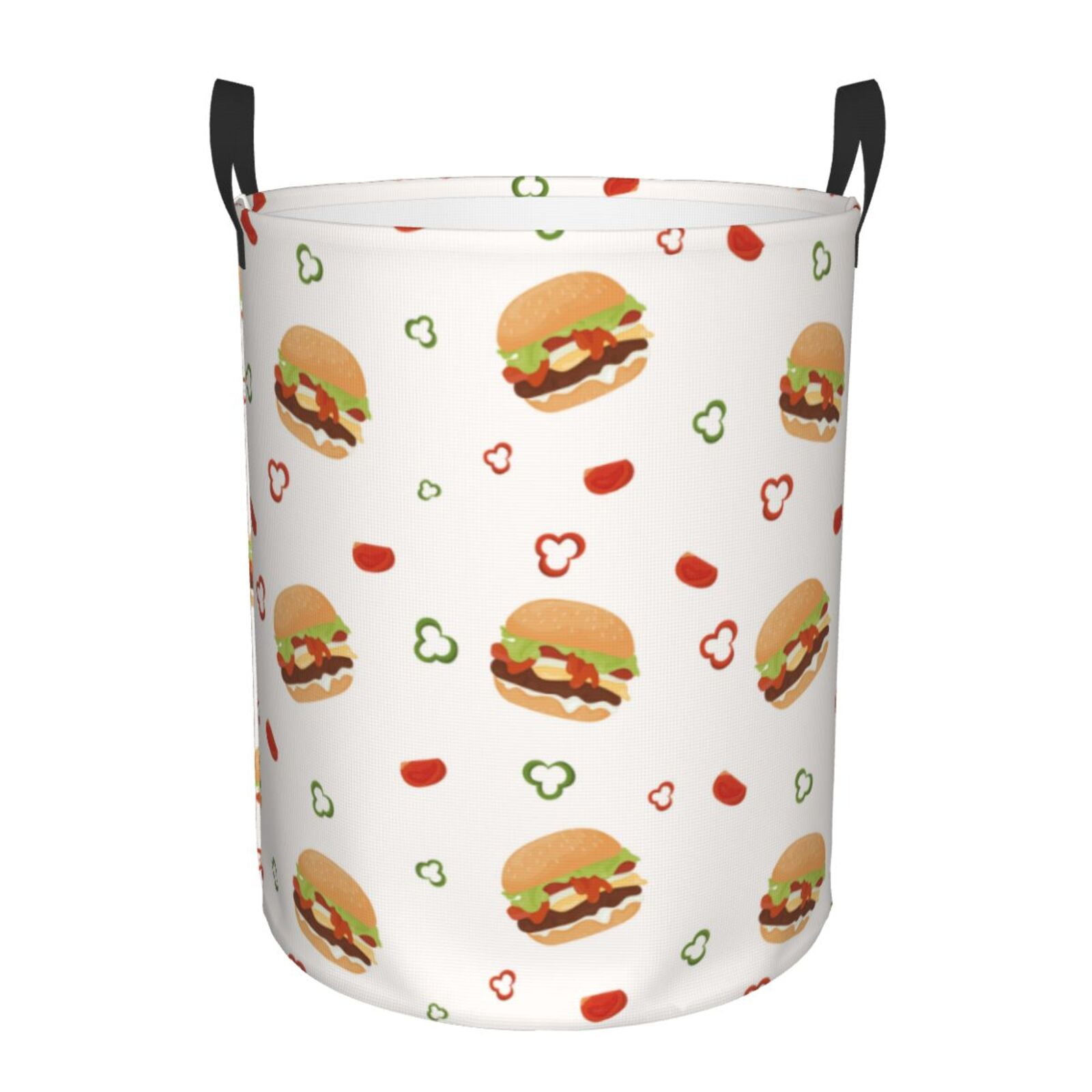 Laundry Basket, Cute Food Tomato Chili Waterproof Laundry Hamper With ...