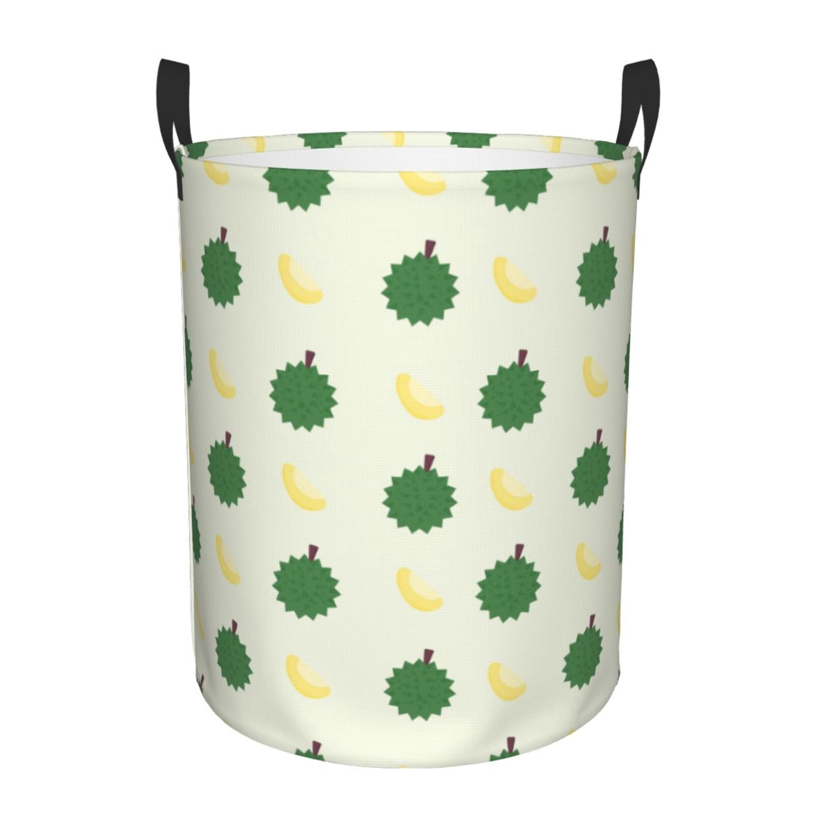 Laundry Basket, Cute Forest Green Durian Waterproof Laundry Hamper With ...