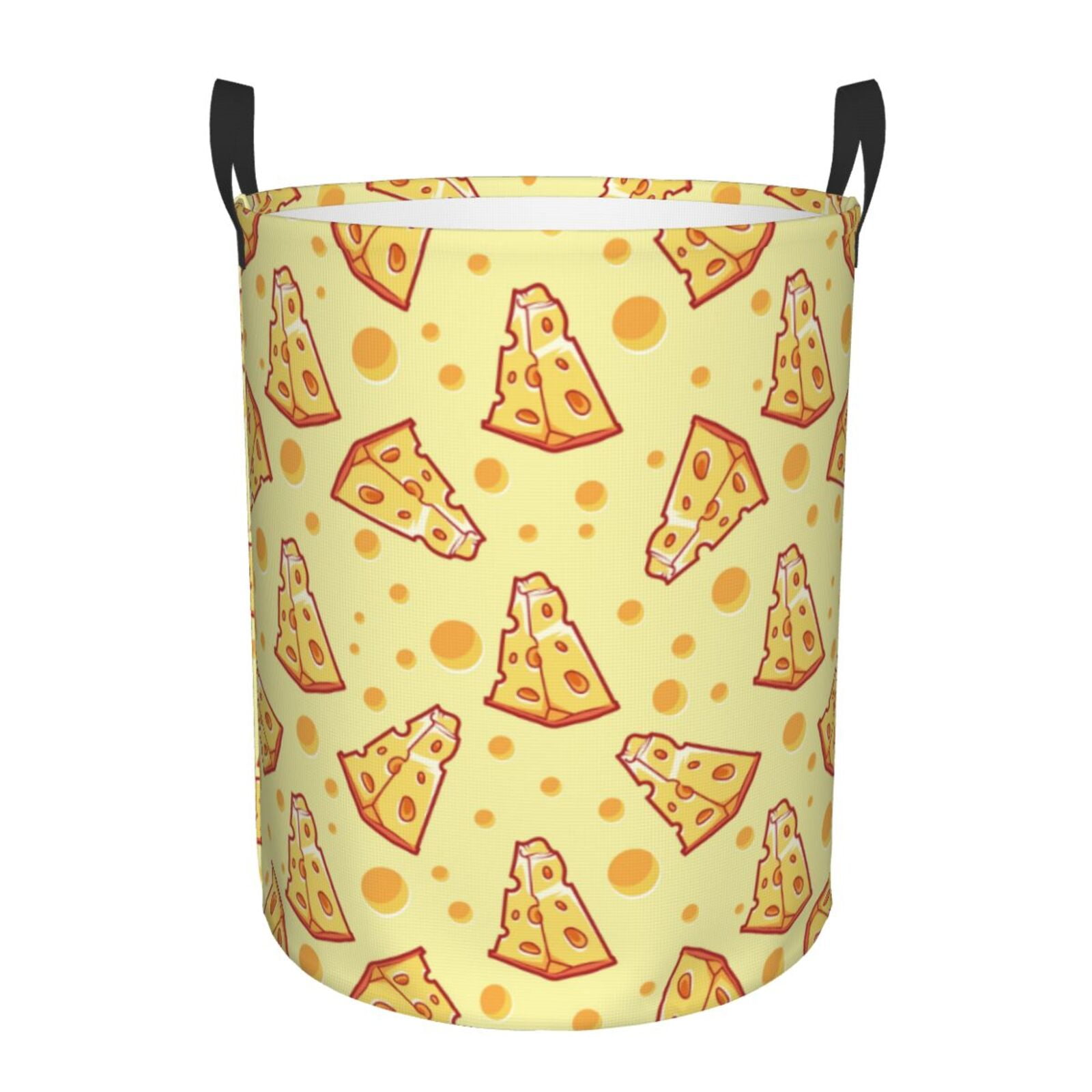 Laundry Basket, Delicious Cheese Waterproof Laundry Hamper With Padded ...