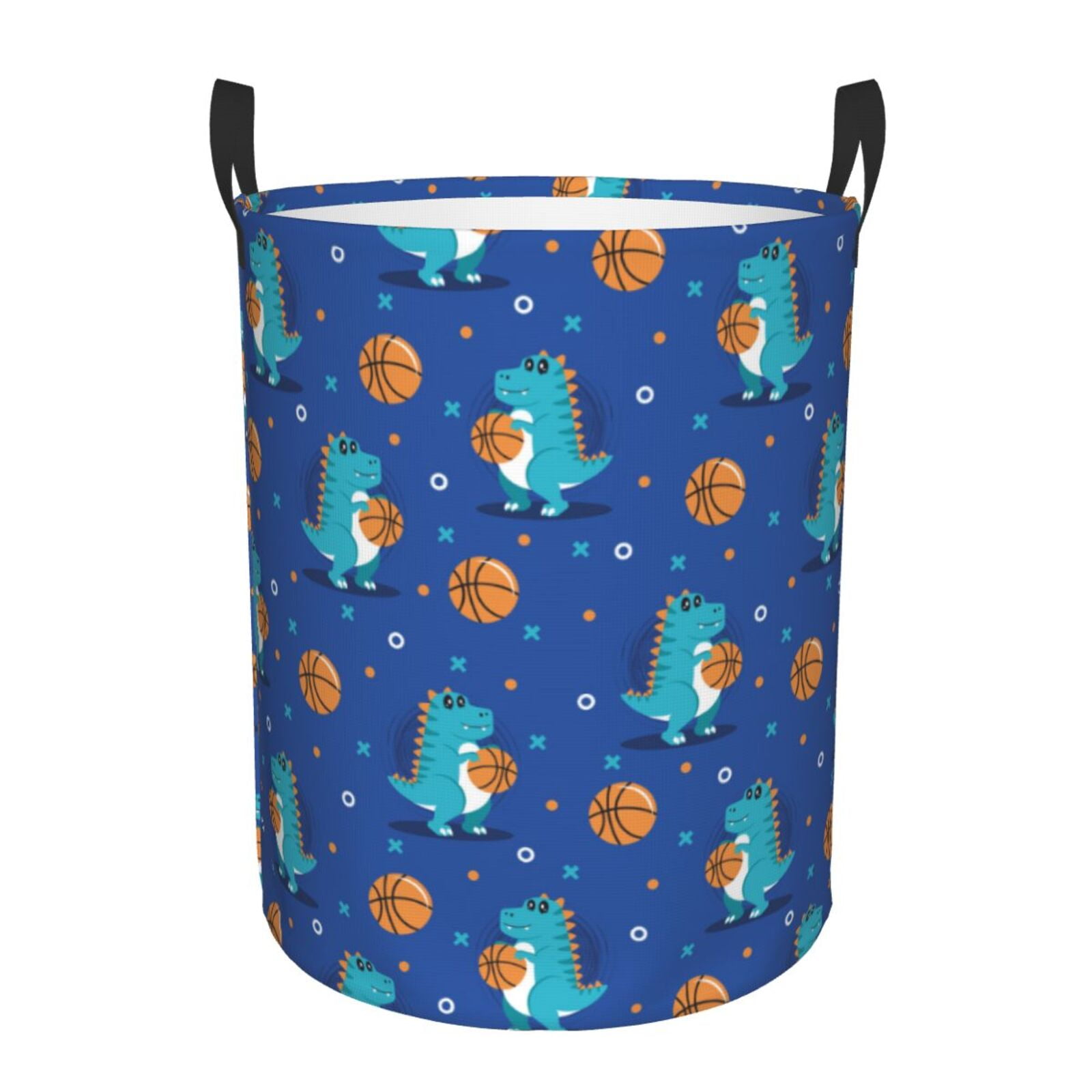 Laundry Basket, Dinosaur Basketball Waterproof Laundry Hamper With ...