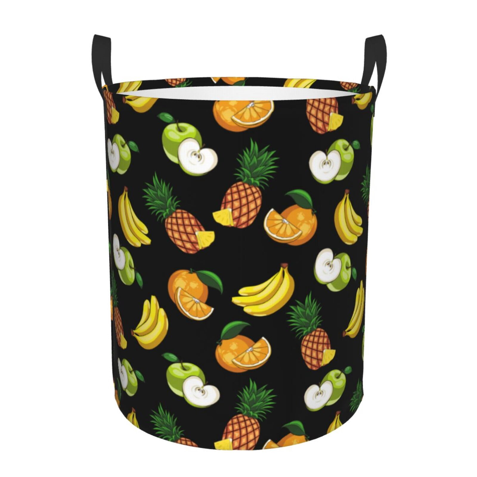 Laundry Basket, Fruit Pineapple Banana Waterproof Laundry Hamper With ...