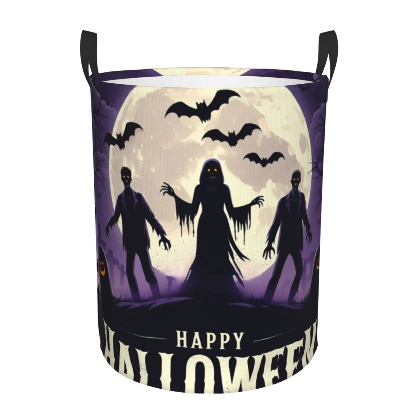 Laundry Basket - Halloween Happy Ghost Waterproof Laundry Hamper with ...