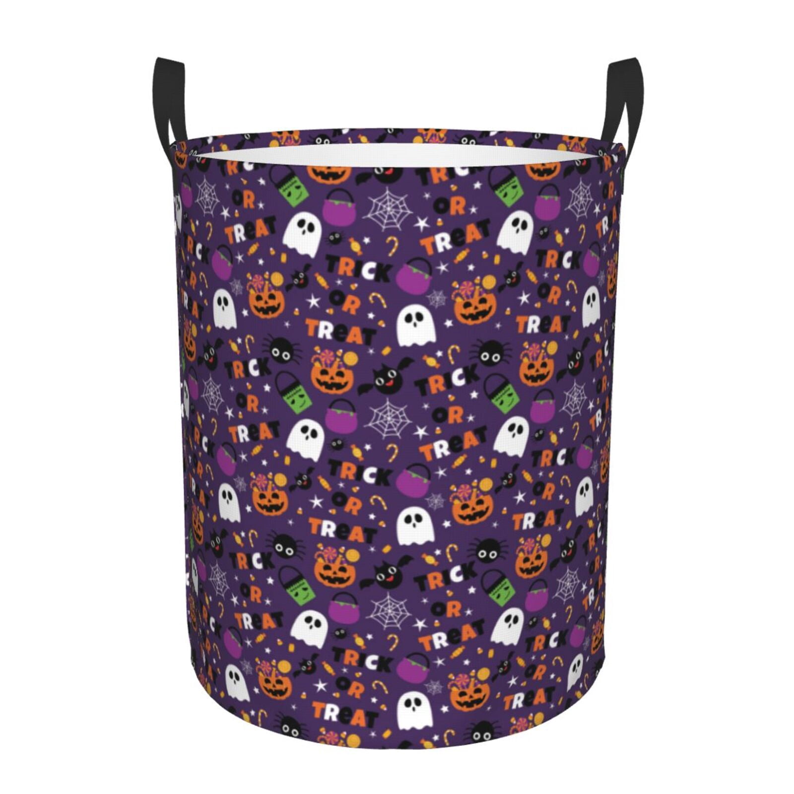 Laundry Basket, Halloween Sweet Candy Waterproof Laundry Hamper with ...